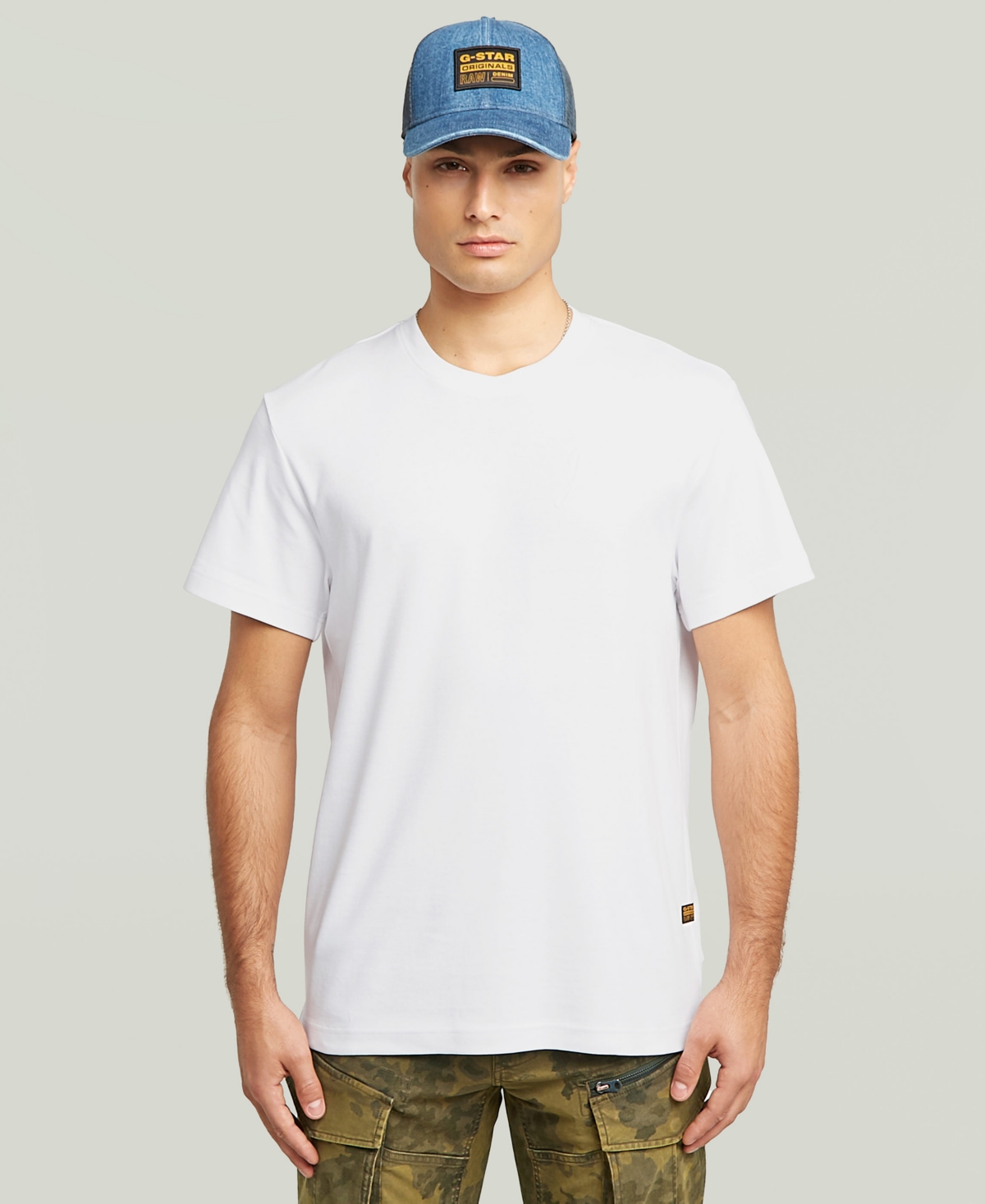 Click here for G-Star Raw Mens Graphic Detail T-Shirt - White prices