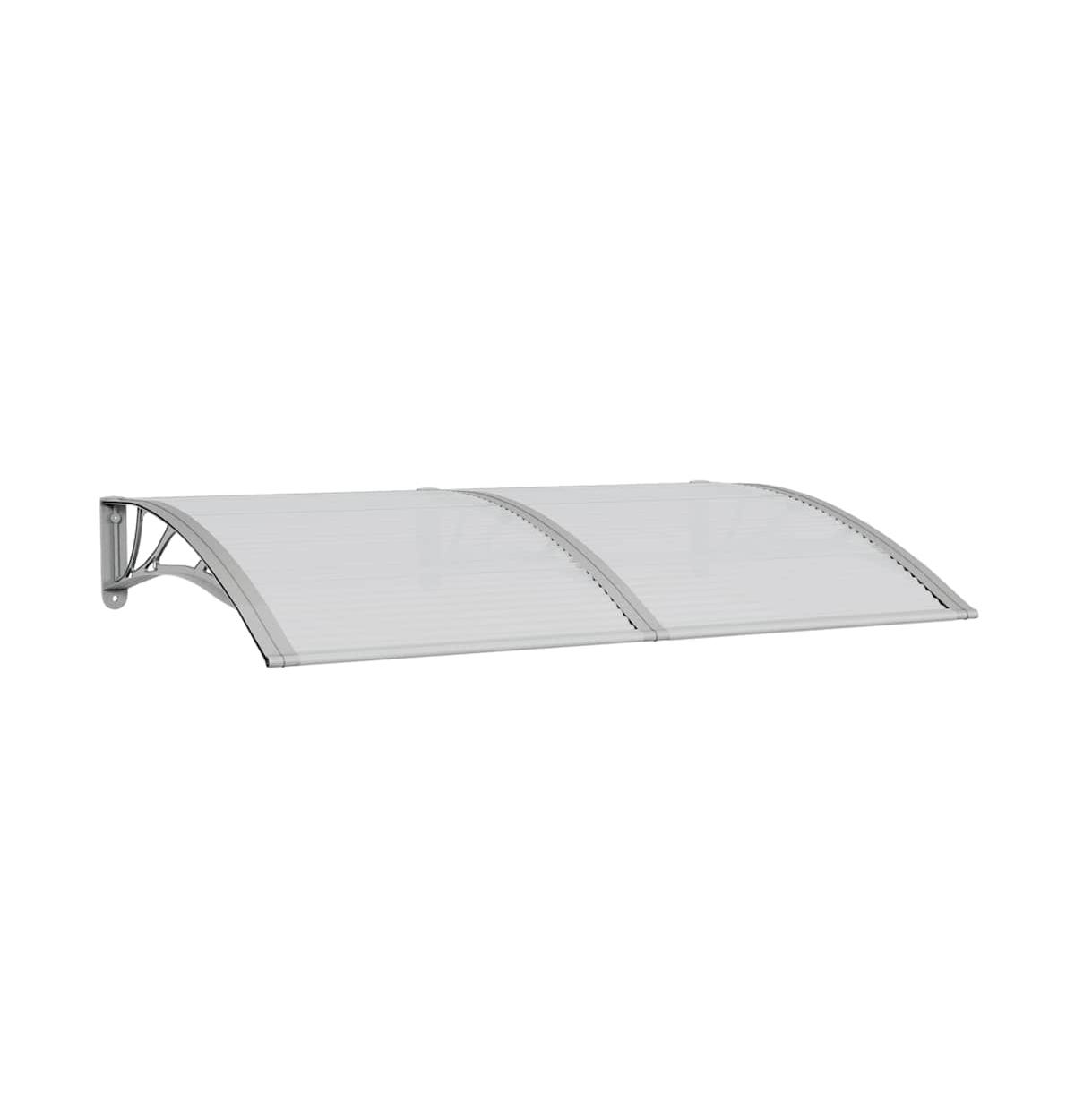 Click here for Door Canopy Grey Polycarbonate  Abs  Aluminum Stan... prices