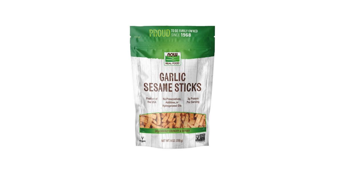 Click here for Now Foods Sesame Sticks  Garlic 9 oz prices
