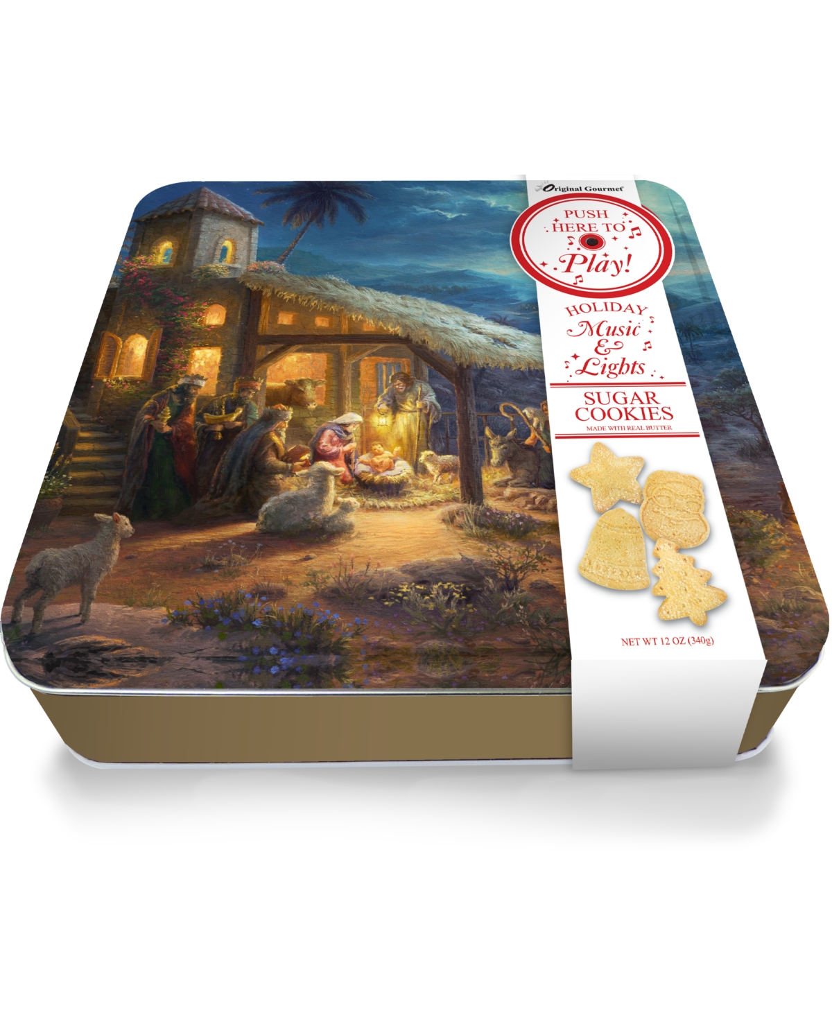 Click here for Original Gourmet Robert Finale Nativity Music Ligh... prices