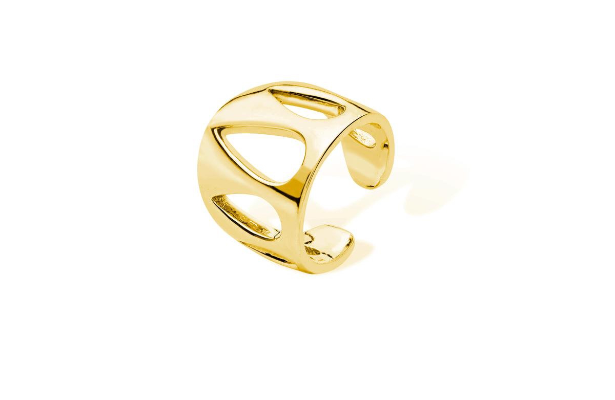 Click here for Petal Ear Cuff in Gold Vermeil - 18ct gold vermeil prices