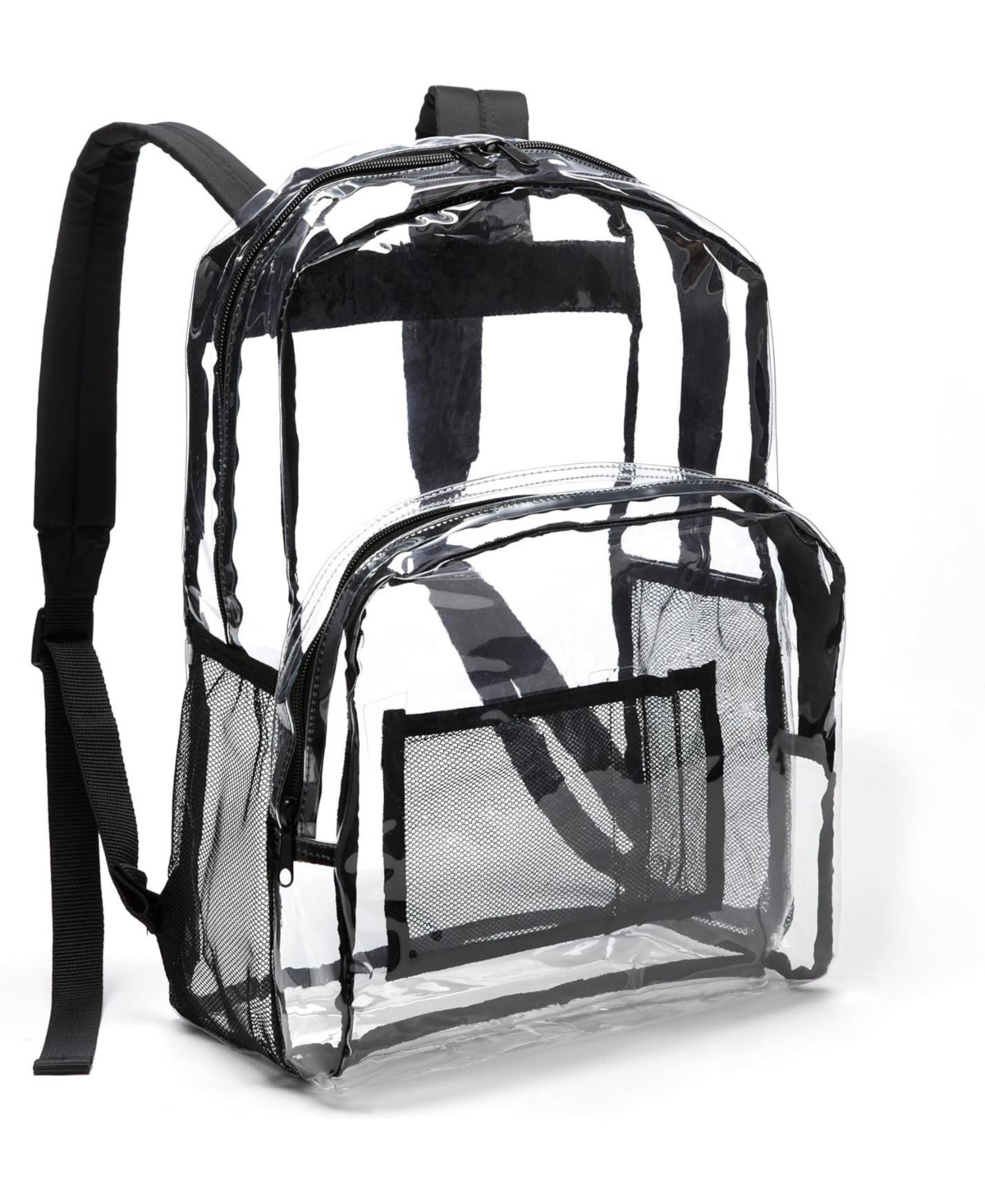 Click here for Basics Transparent School Backpack  With Water-Res... prices