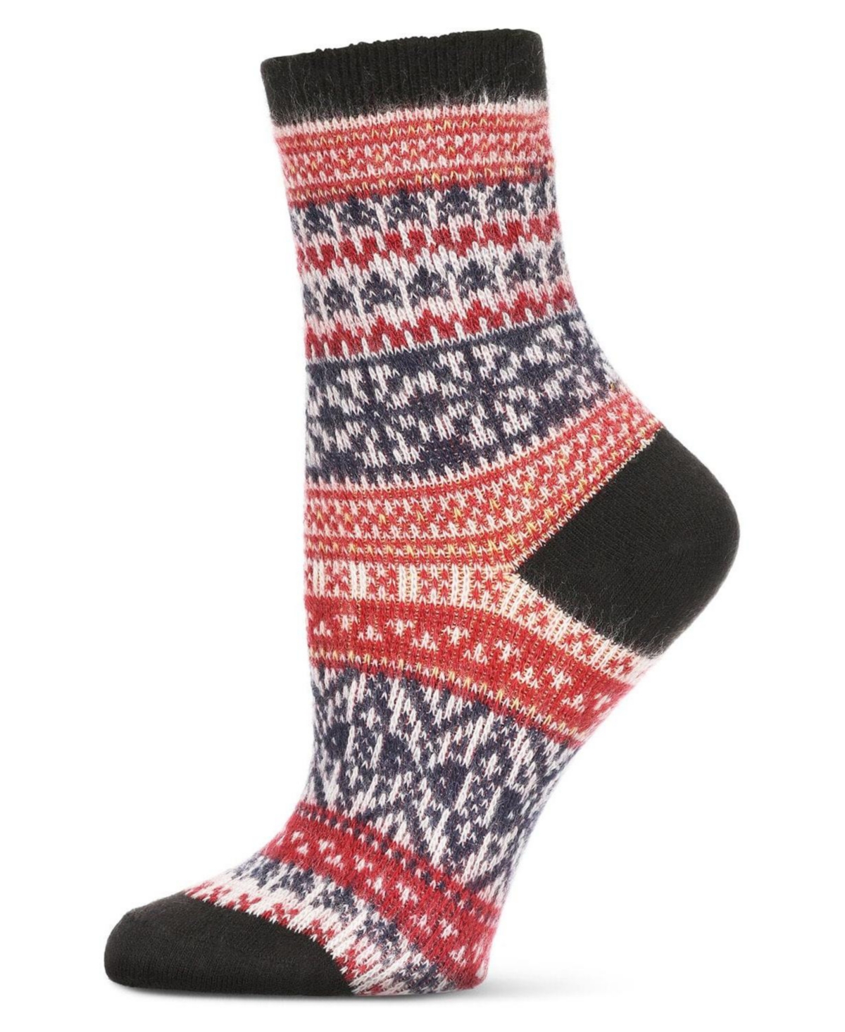 Click here for MeMoi Womens Holiday Wonder Fairisle Soft-fit Crew... prices