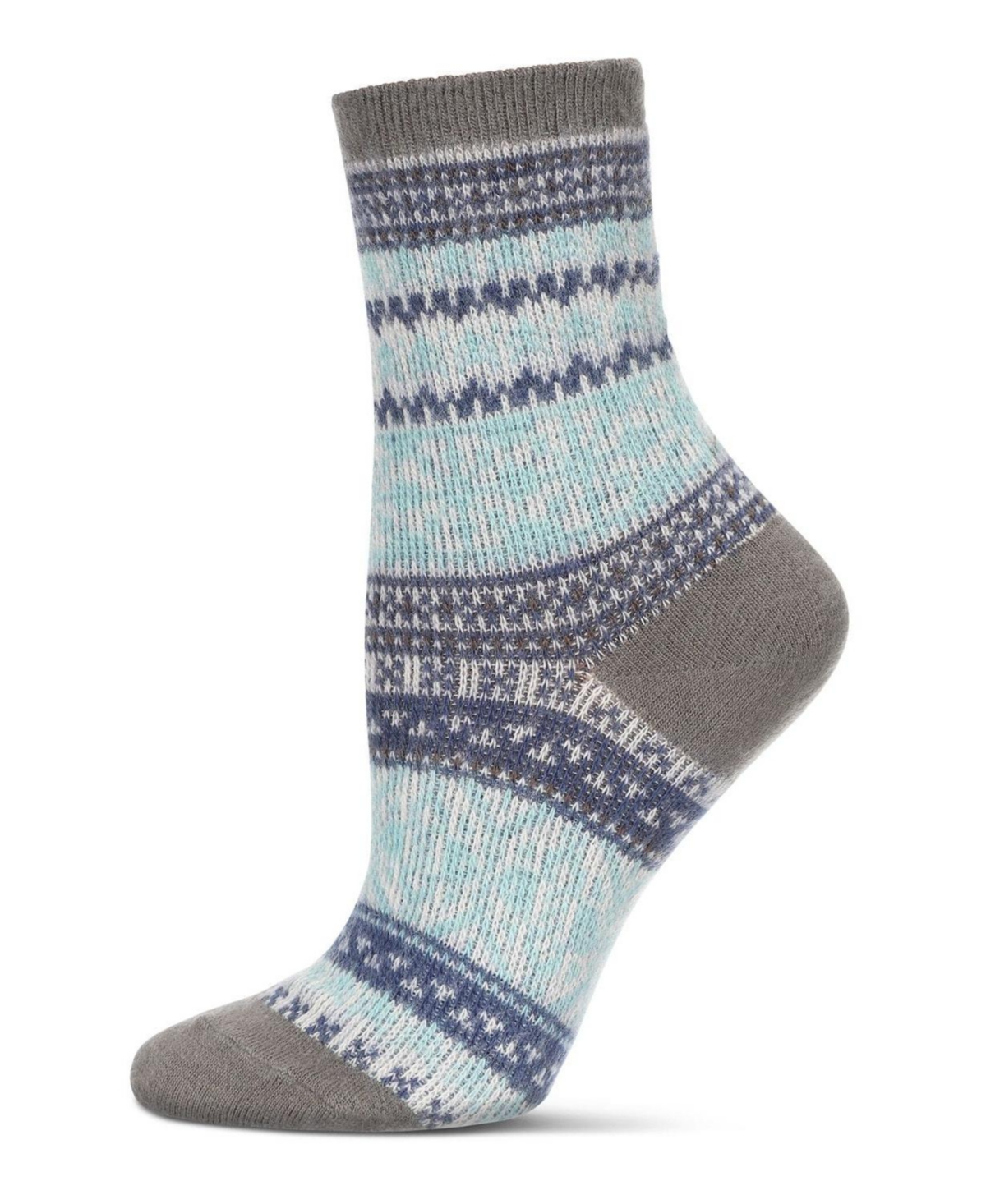 Click here for MeMoi Womens Holiday Wonder Fairisle Soft-fit Crew... prices