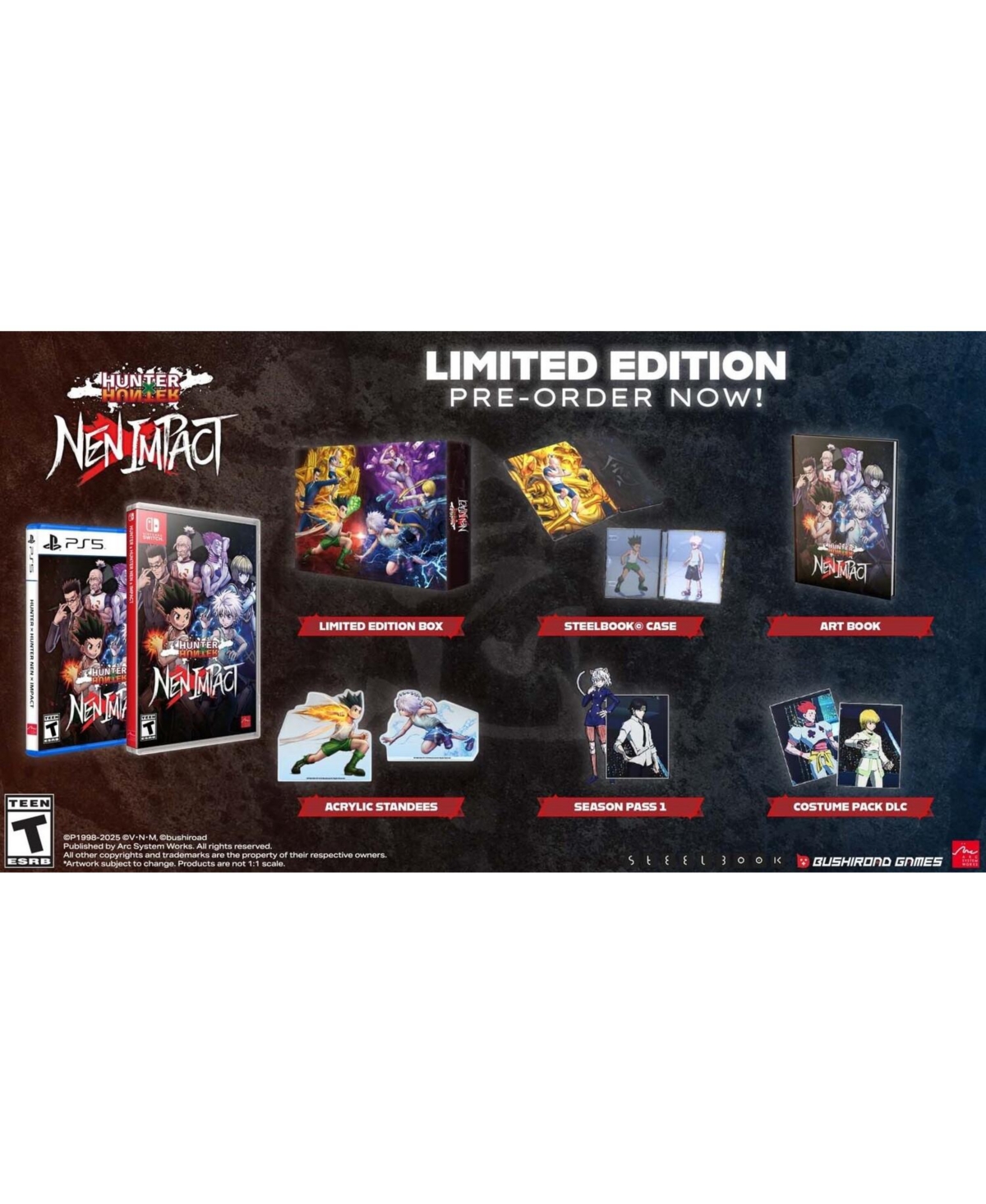 Click here for Hunter x Hunter Nen Impact Limited Edition for Nin... prices