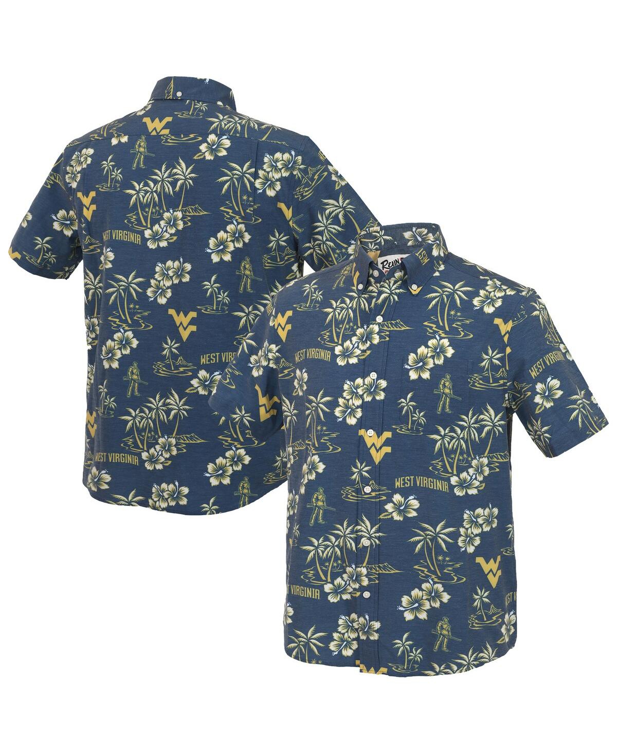 Click here for Reyn Spooner Mens Navy West Virginia Mountaineers... prices