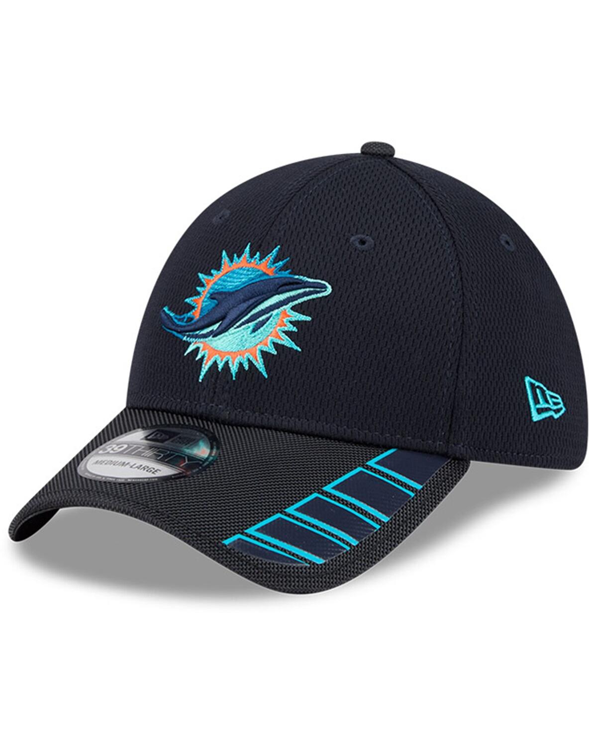 Click here for New Era Mens Pitch Blue Miami Dolphins 2025 Rivalr... prices