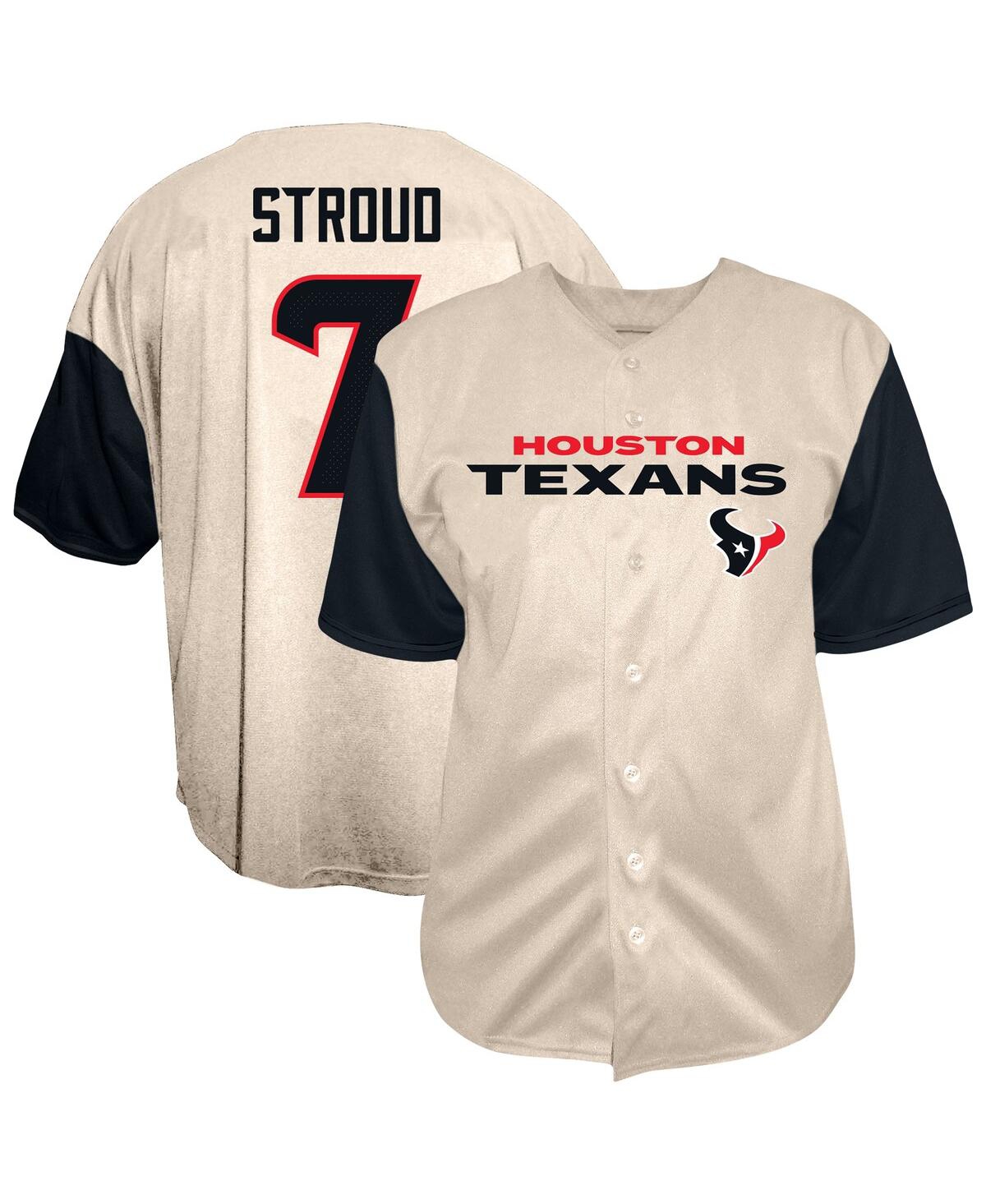 Click here for Fanatics Mens C.j. Stroud Cream Houston Texans Big... prices