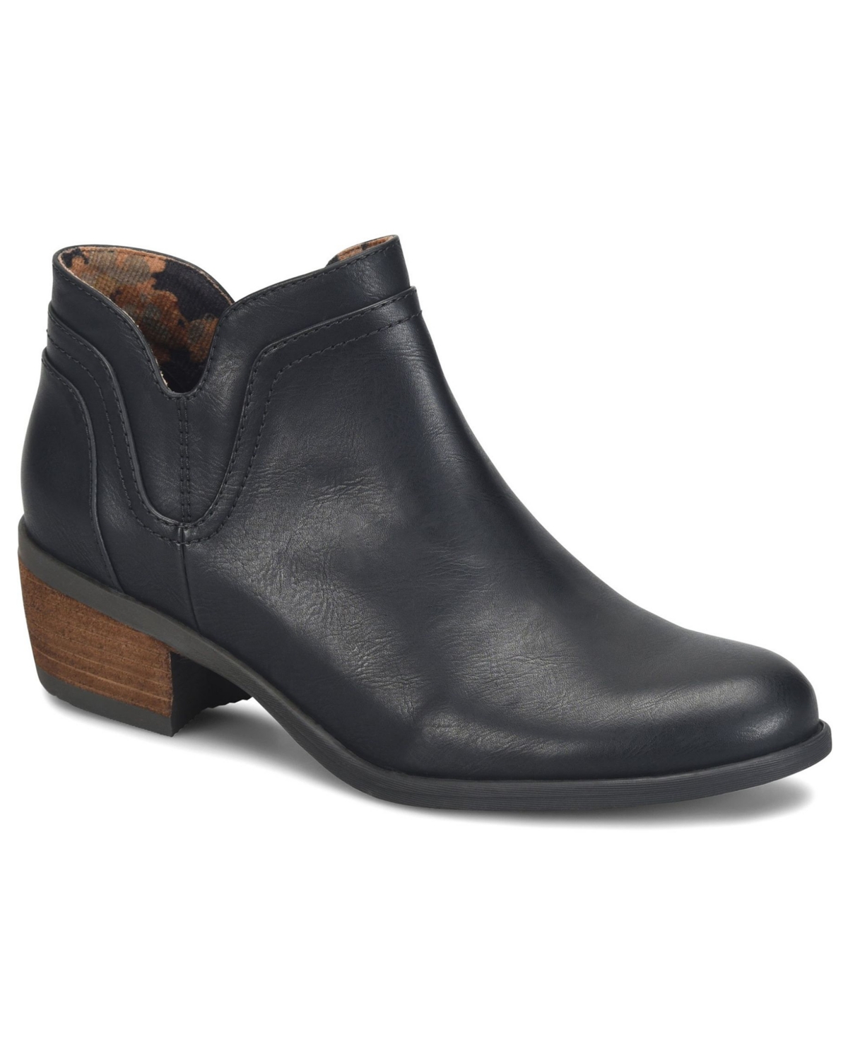 Click here for Boc Womens Lena Zipper Bootie - Black prices