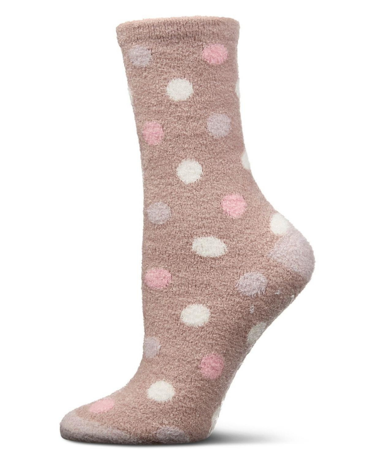 Click here for MeMoi Womens Blessed Aloe Infused Crew Socks - Mau... prices