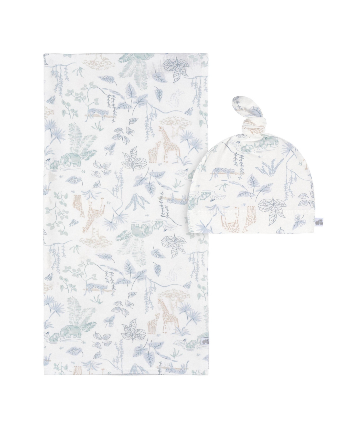 Click here for Just Born Baby 2-Piece Swaddle Blanket & Hat Set... prices