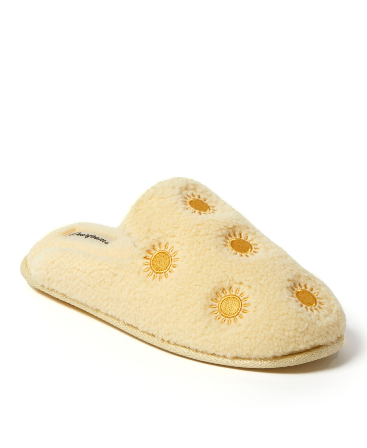 Click here for Dearfoams Womens Christmas Tree Teddy Scuff Slippe... prices