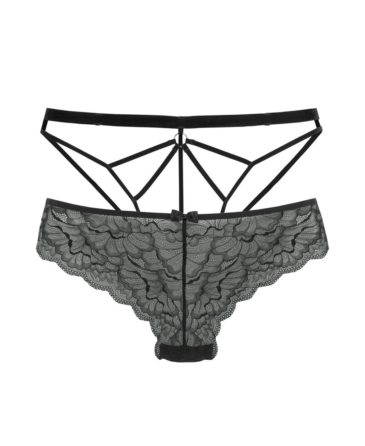 Click here for Lascana Womens 2 Pack Open Thongs - Black prices