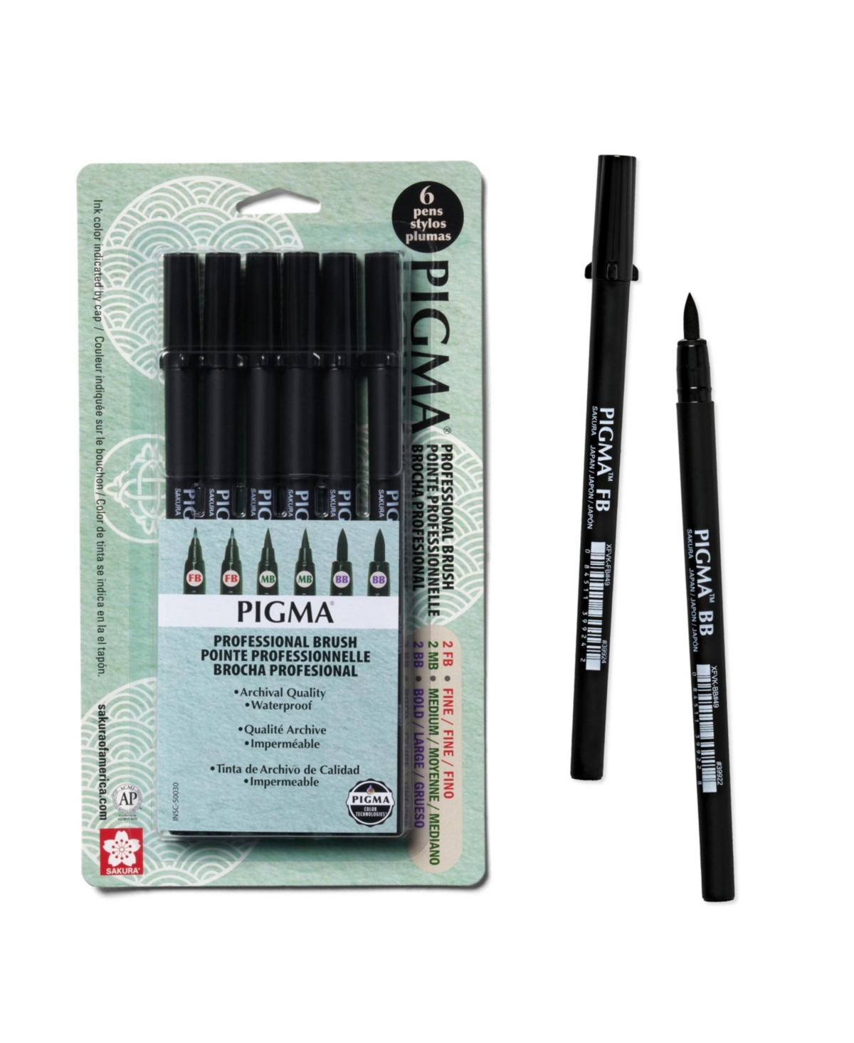 Click here for Sakura Pigma Micron Blister Card Ink Pen Set prices