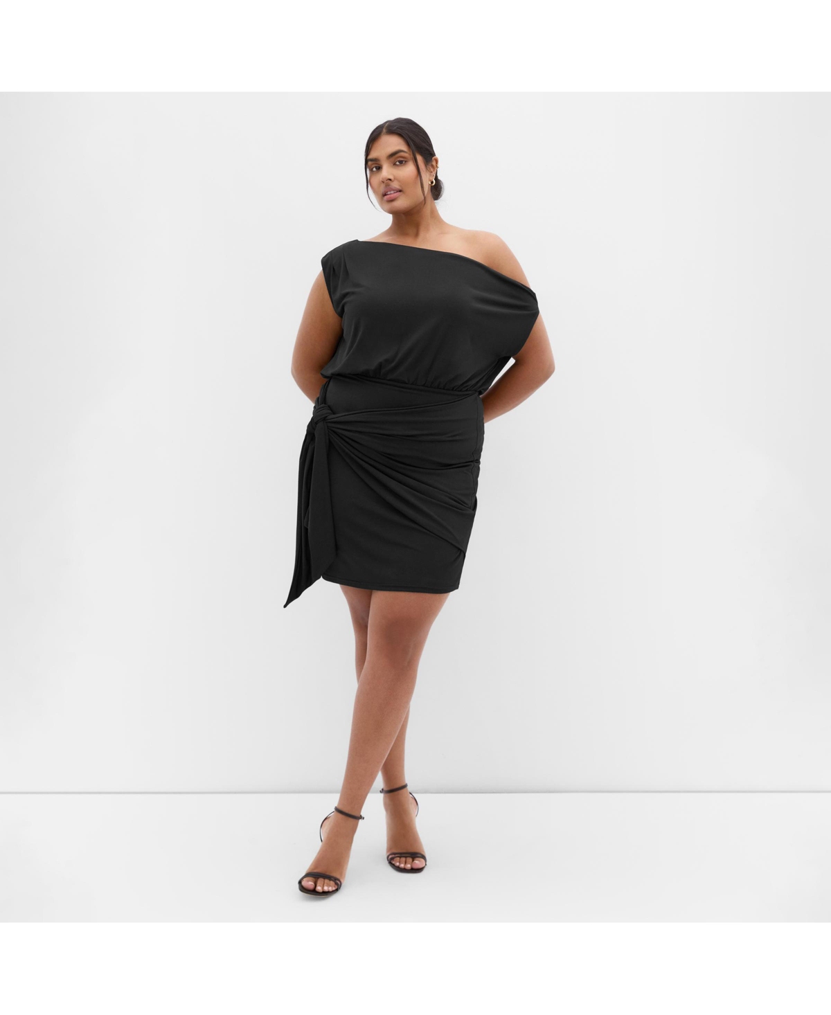 Click here for City Chic Womens Palmer Mini Dress - Black prices