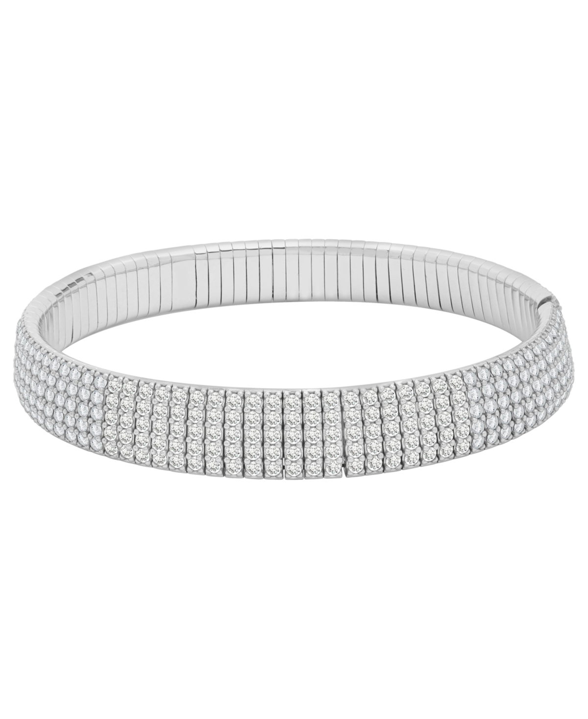 Click here for Macys Diamond Stretchy Bangle (9 ct. t.w.) in 14K... prices