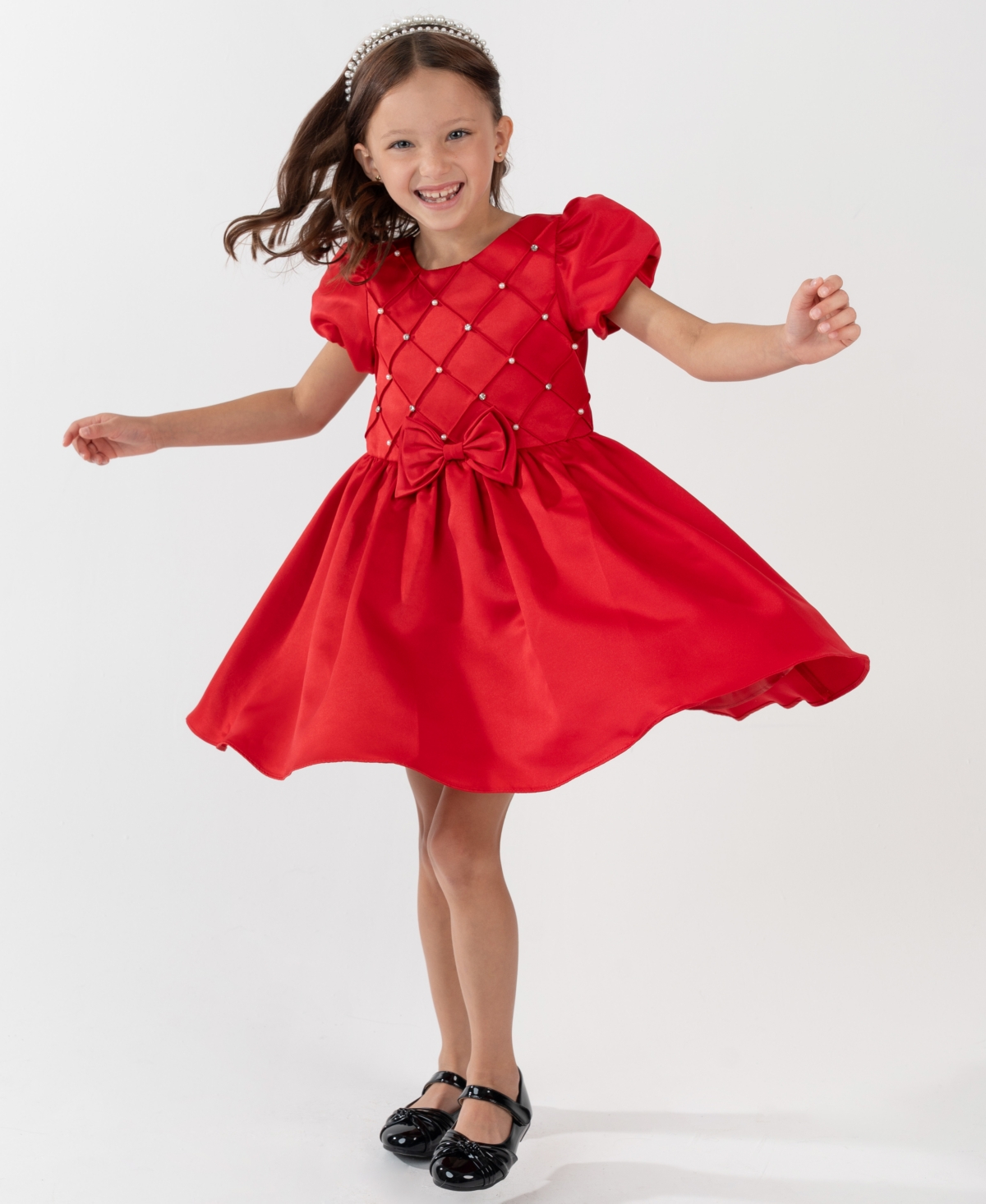 Click here for Rare Editions Girls 2T-6X Embellished Short Sleeve... prices