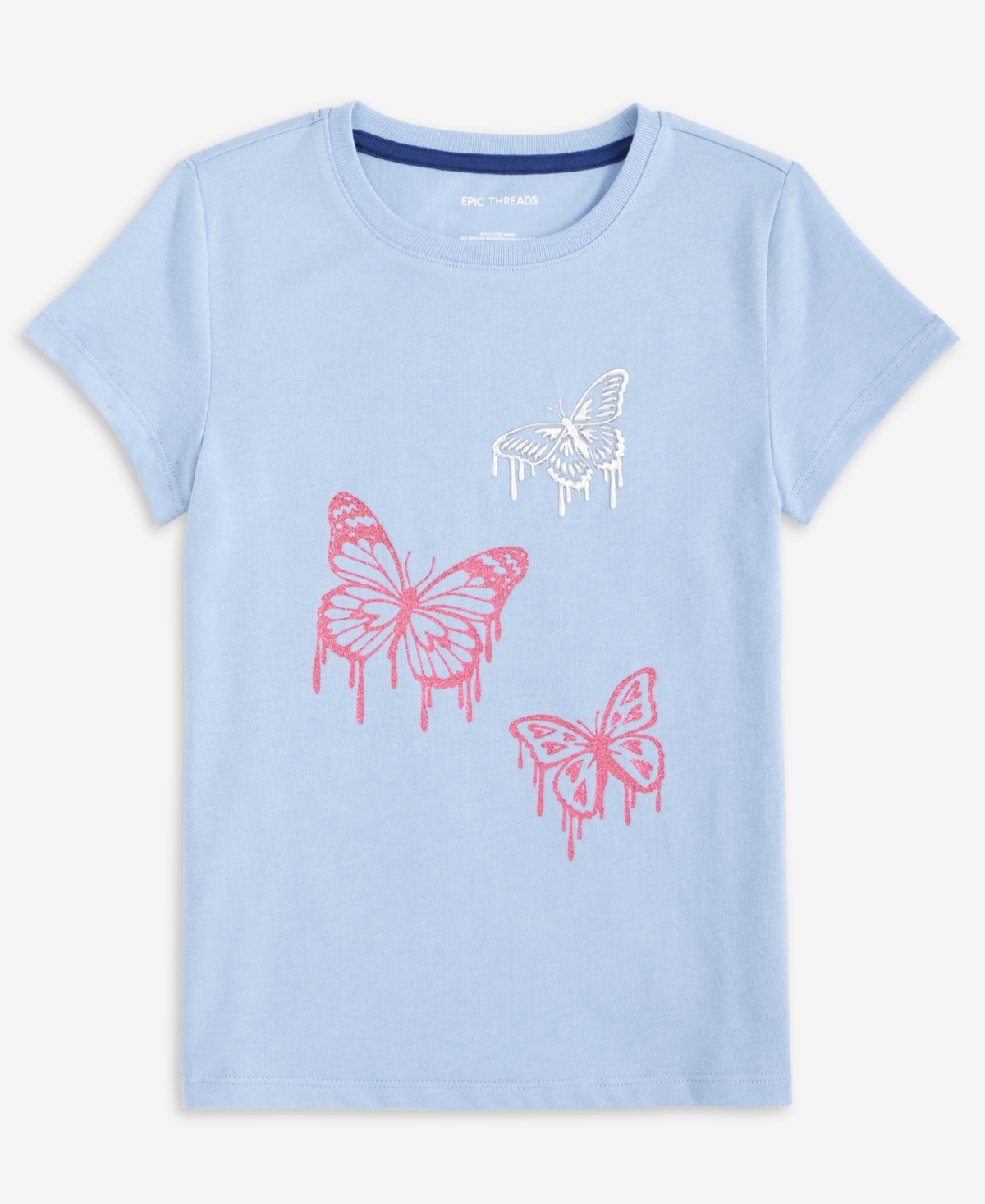 Click here for Epic Threads Girls 5-20 Sparkling Butterflies T-Sh... prices