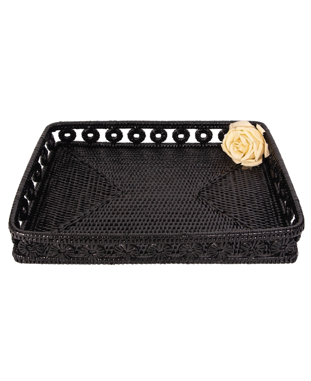 Click here for Artifacts Rattan Inna Design Rectangular Tray 17&#... prices