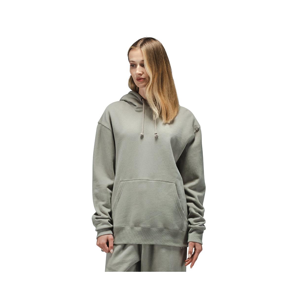 Click here for Alpha Industries Womens Essential Hoodie - Mid gra... prices