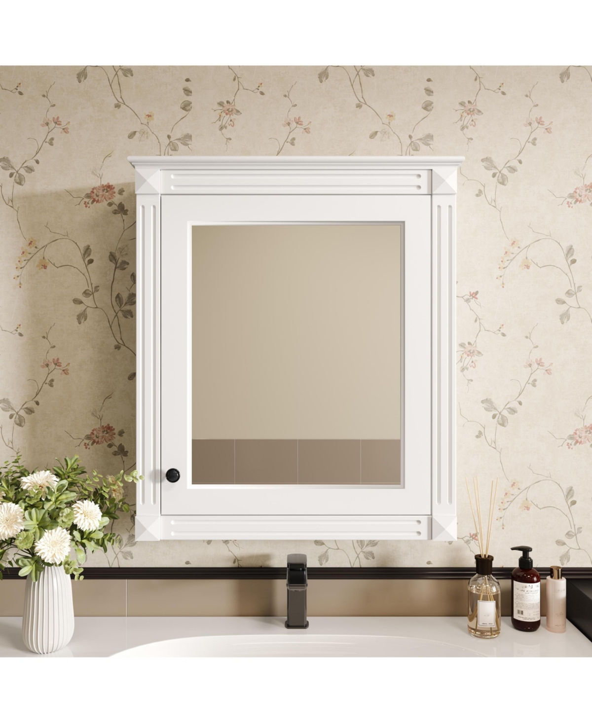 Click here for Casainc 24 x 27 Wall Mounted Bathroom Cabinet with... prices