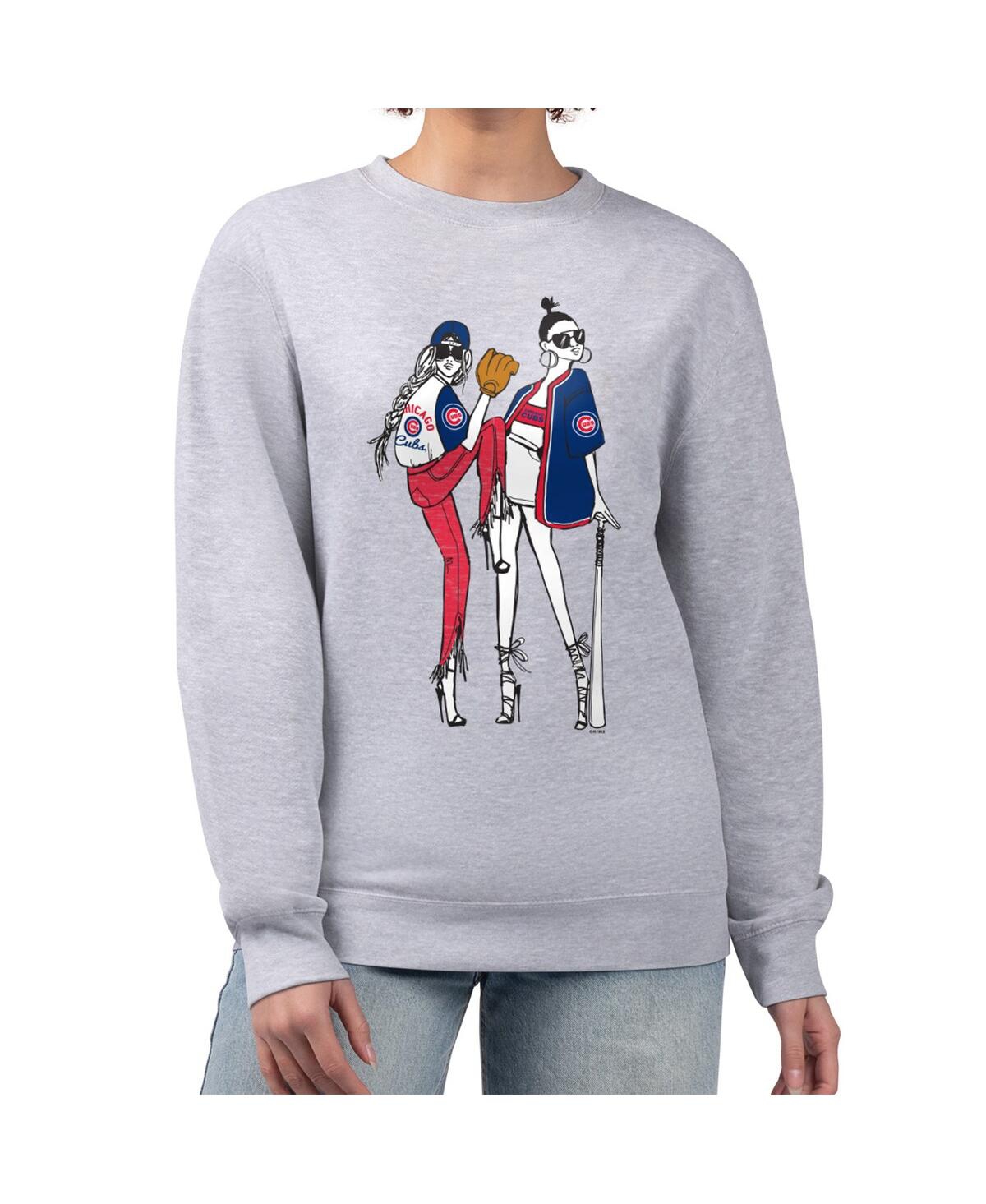 Click here for G-iii 4Her by Carl Banks Womens Heather Gray Chica... prices