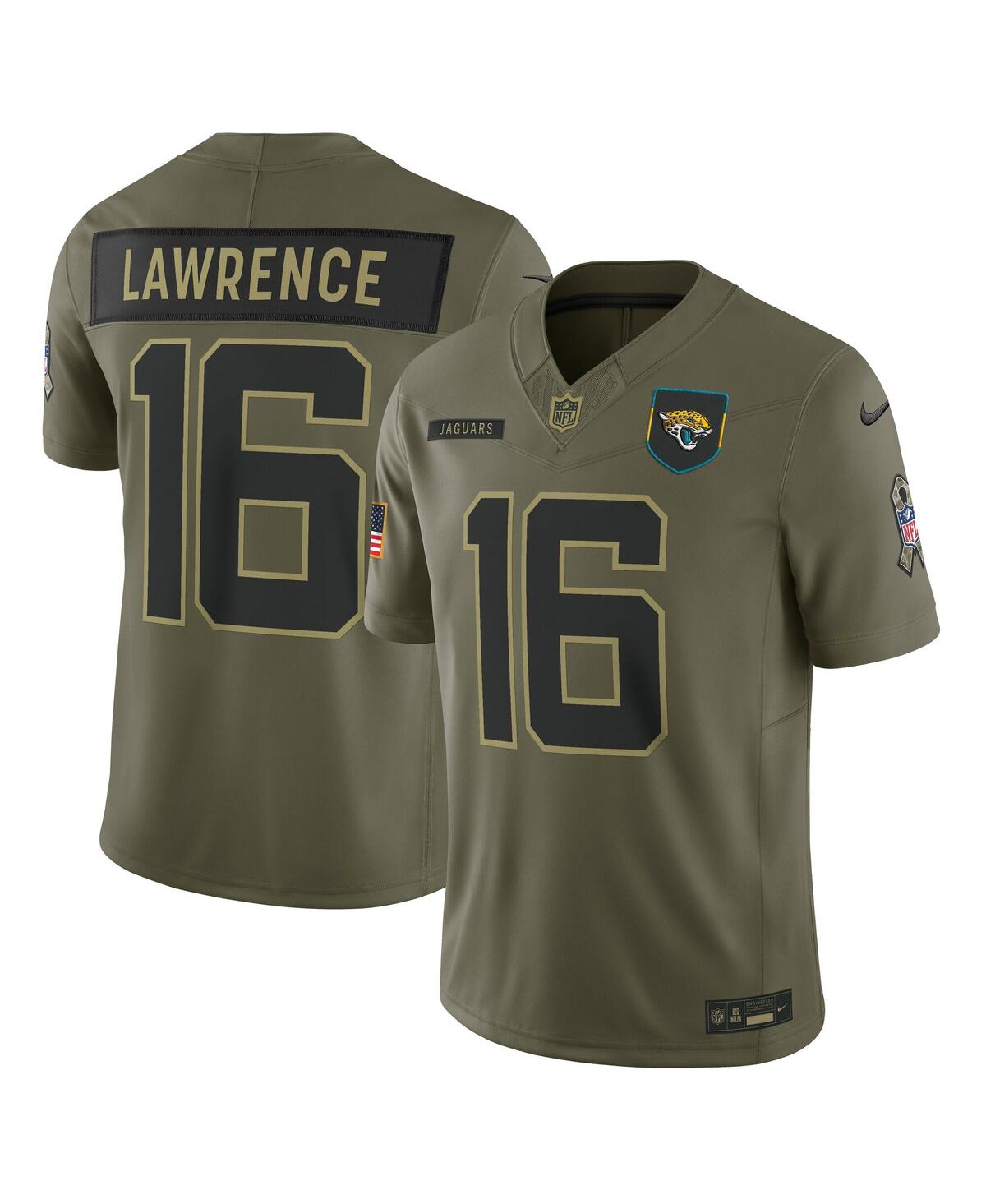 Click here for Nike Mens Trevor Lawrence Olive Jacksonville Jagua... prices
