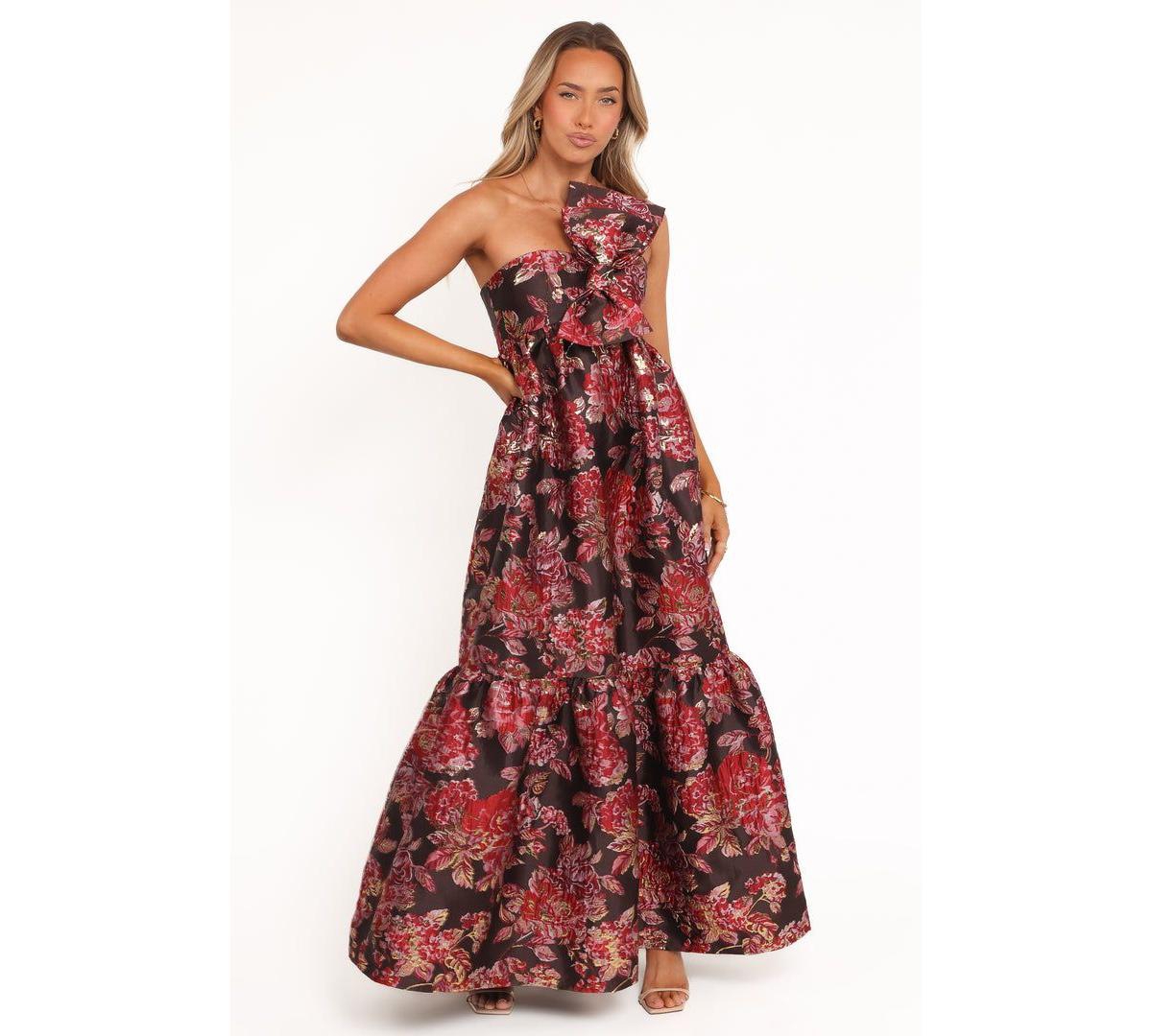 Click here for Petal and Pup Womens Betina Bow Front Maxi Dress -... prices