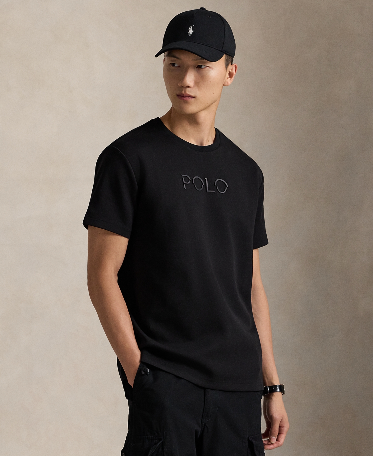 Click here for Polo Ralph Lauren Mens Classic Fit Logo Double-Kni... prices