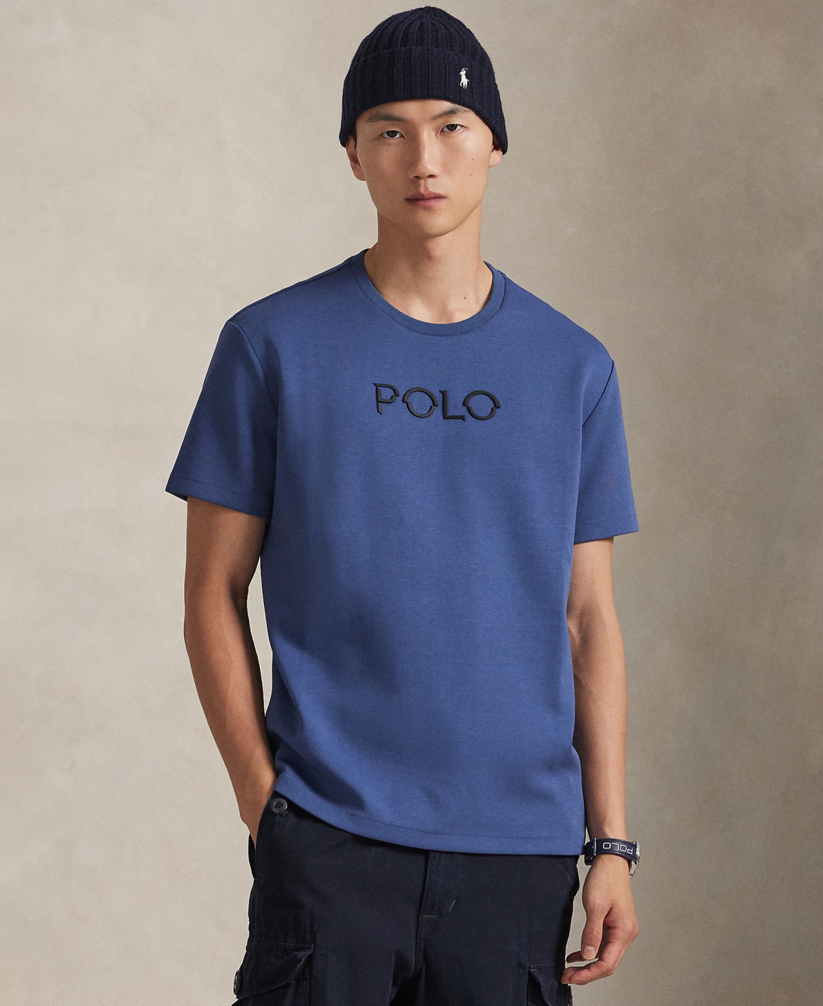 Click here for Polo Ralph Lauren Mens Classic Fit Logo Double-Kni... prices