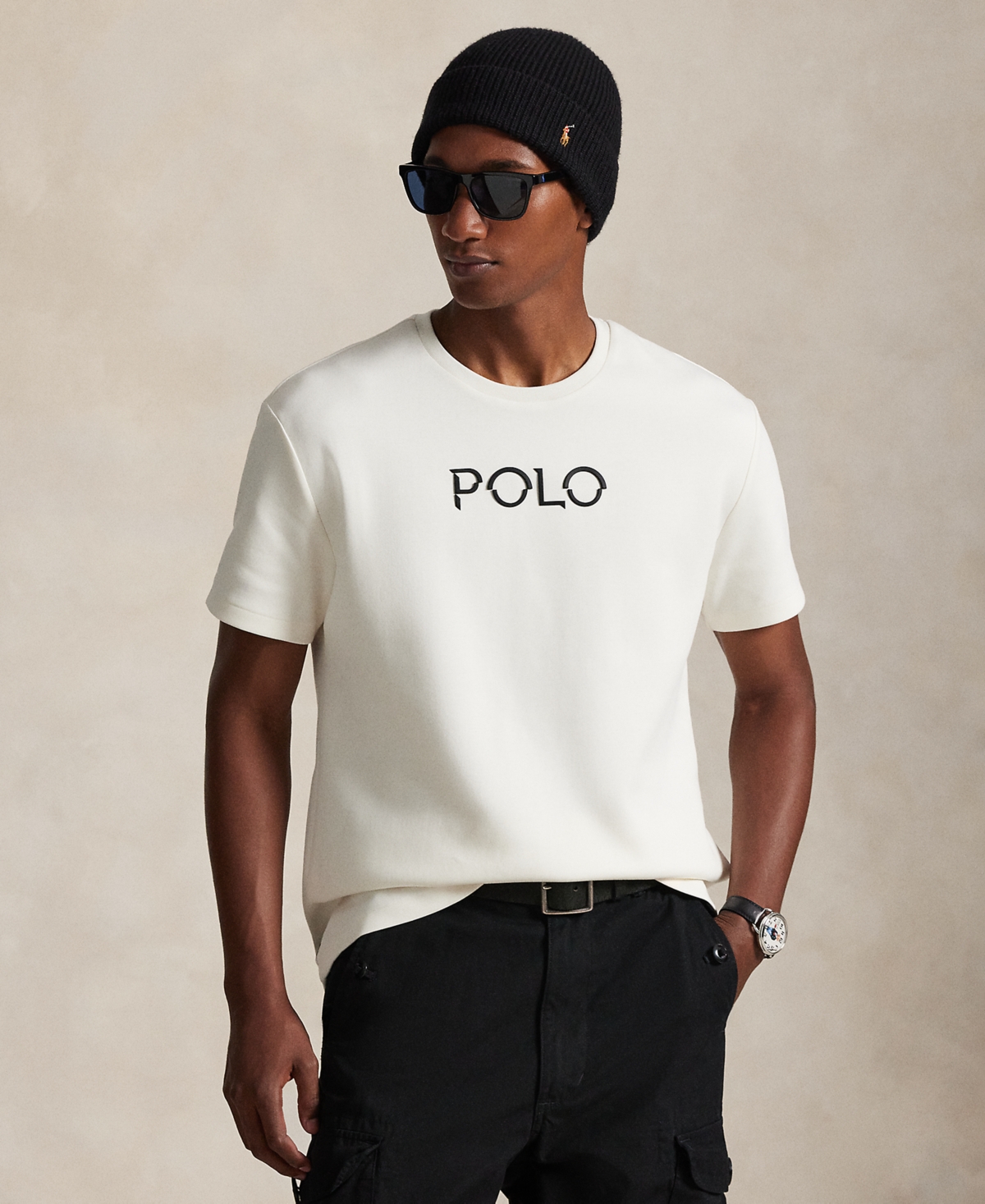 Click here for Polo Ralph Lauren Mens Classic Fit Logo Double-Kni... prices
