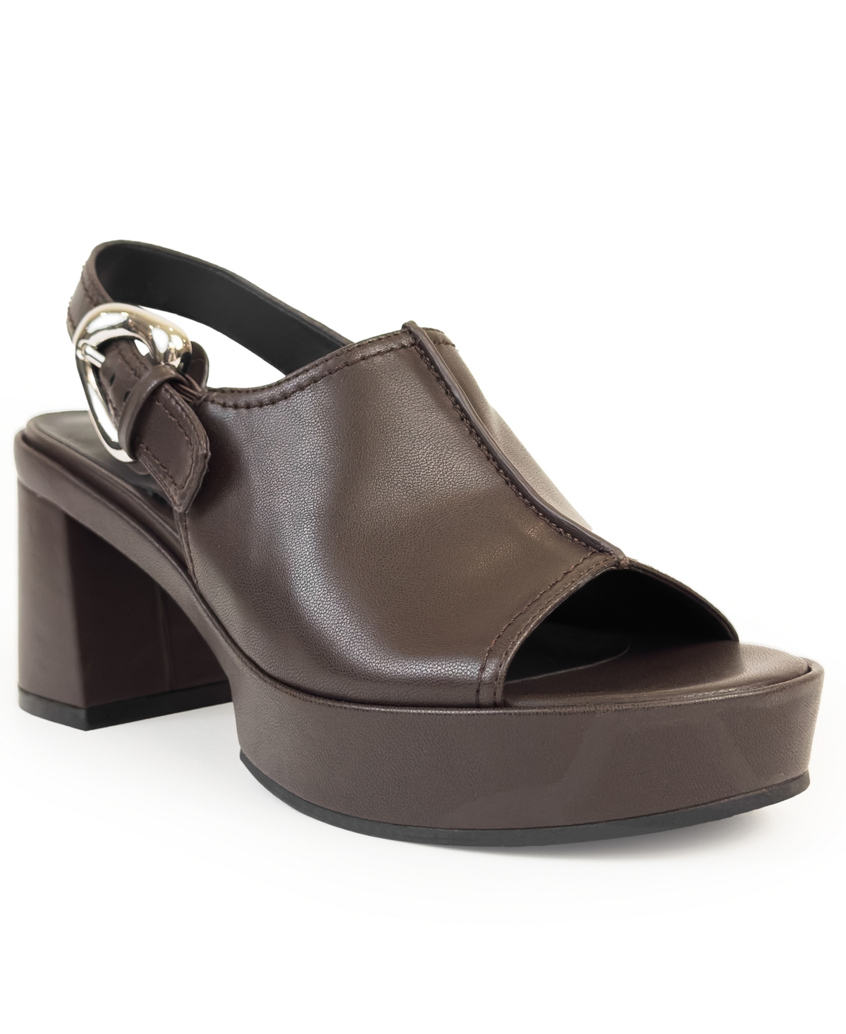 Click here for Aerosoles Womens Zella Platform Sandal - Java stre... prices