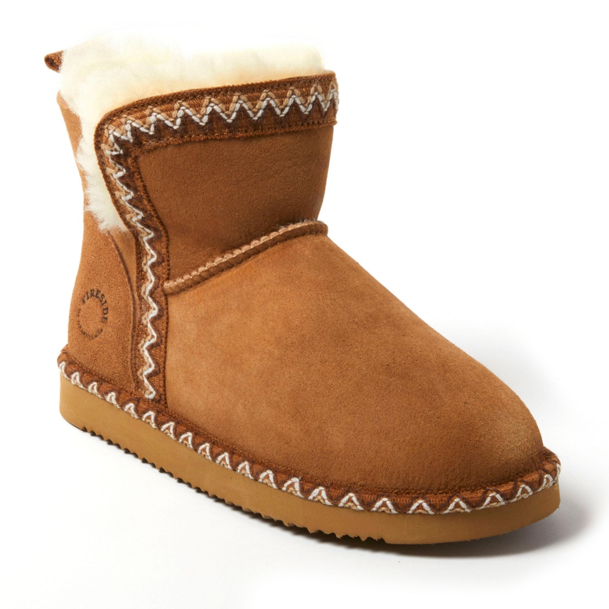 Click here for Fireside by Dearfoams Womens Perth Genuine Shearli... prices