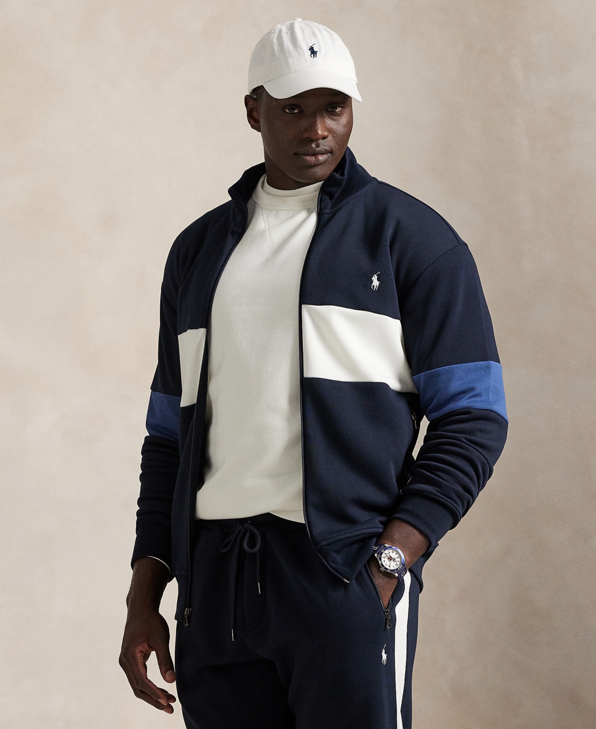 Click here for Polo Ralph Lauren Mens Big & Tall Double Knit Long... prices