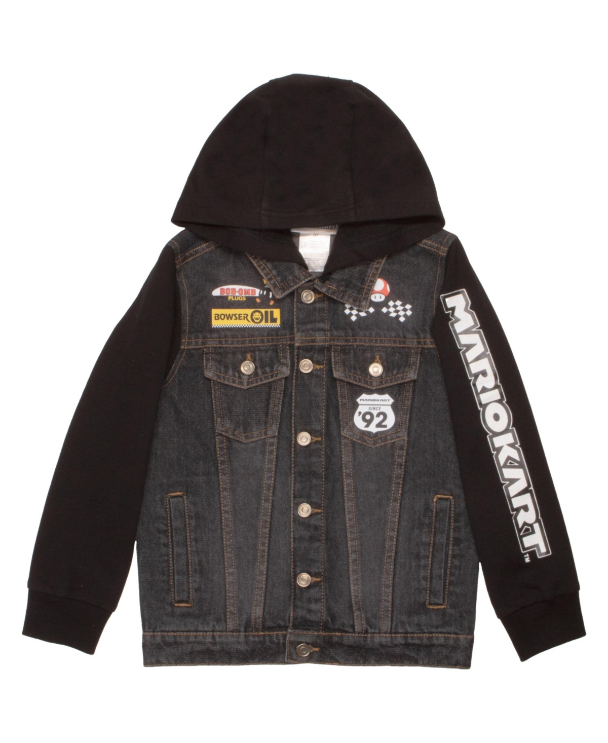 Click here for Mario Kart Boys Super Casual Fashion Denim Hoodie... prices