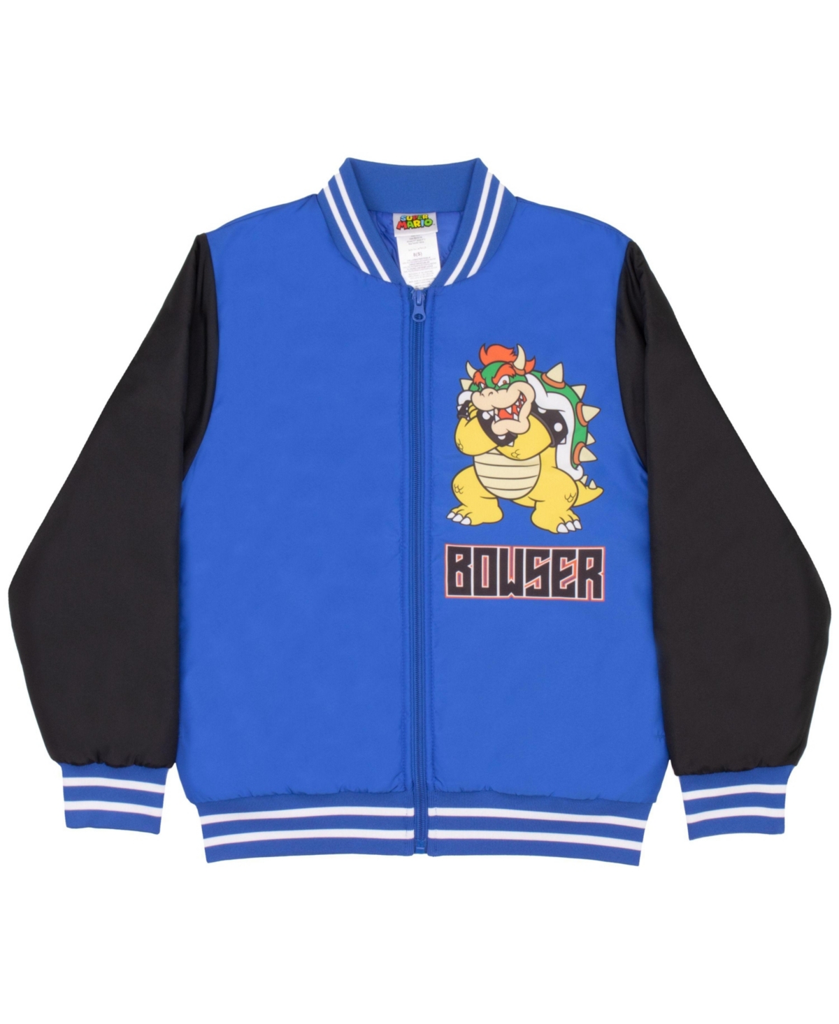 Click here for Mario Boys Super Bros Bowser Zip-Up Graphic Print... prices