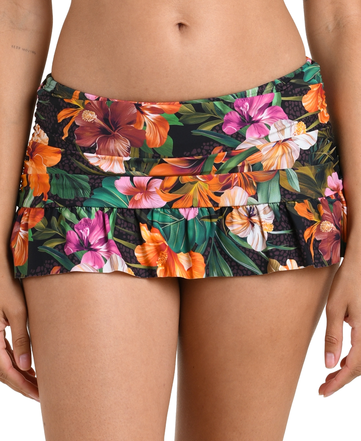 Click here for La Blanca Womens Tropical Hideaway Ruffle Skirt -... prices