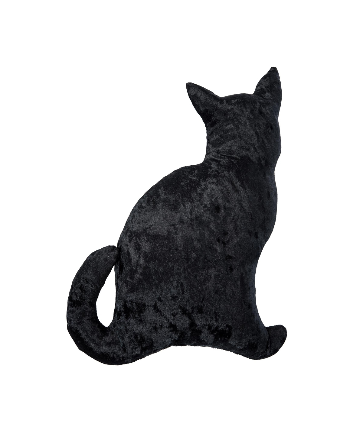 Click here for C&F HomeBlack Cat Shaped Halloween Accent Pillow 1... prices