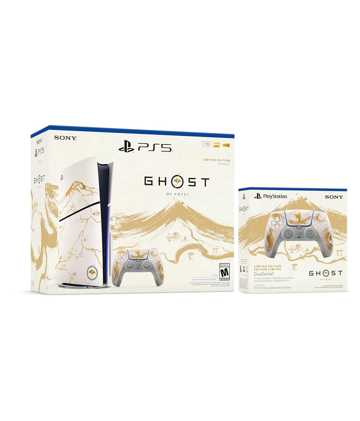 Click here for Sony Playstation 5 Disc Ghost of Yotei Limited Edi... prices