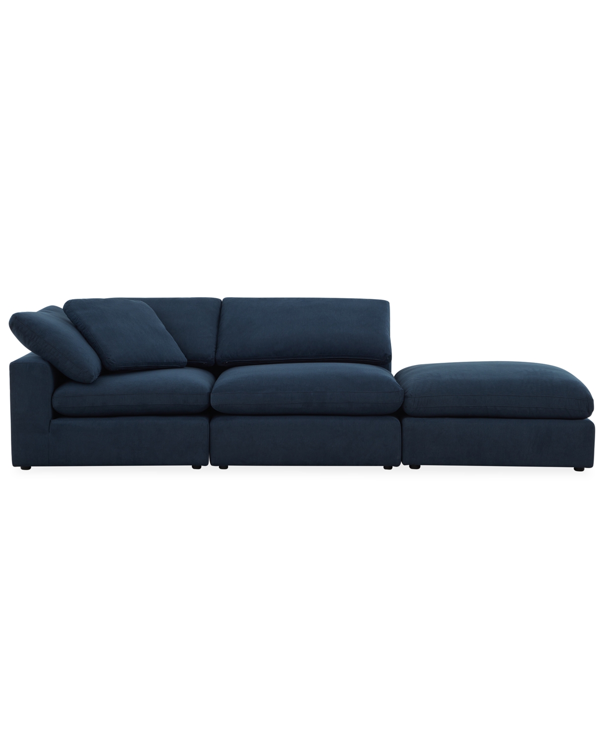 Click here for Furniture Fog 3-Pc. Fabric L-Sectional Ottoman End... prices