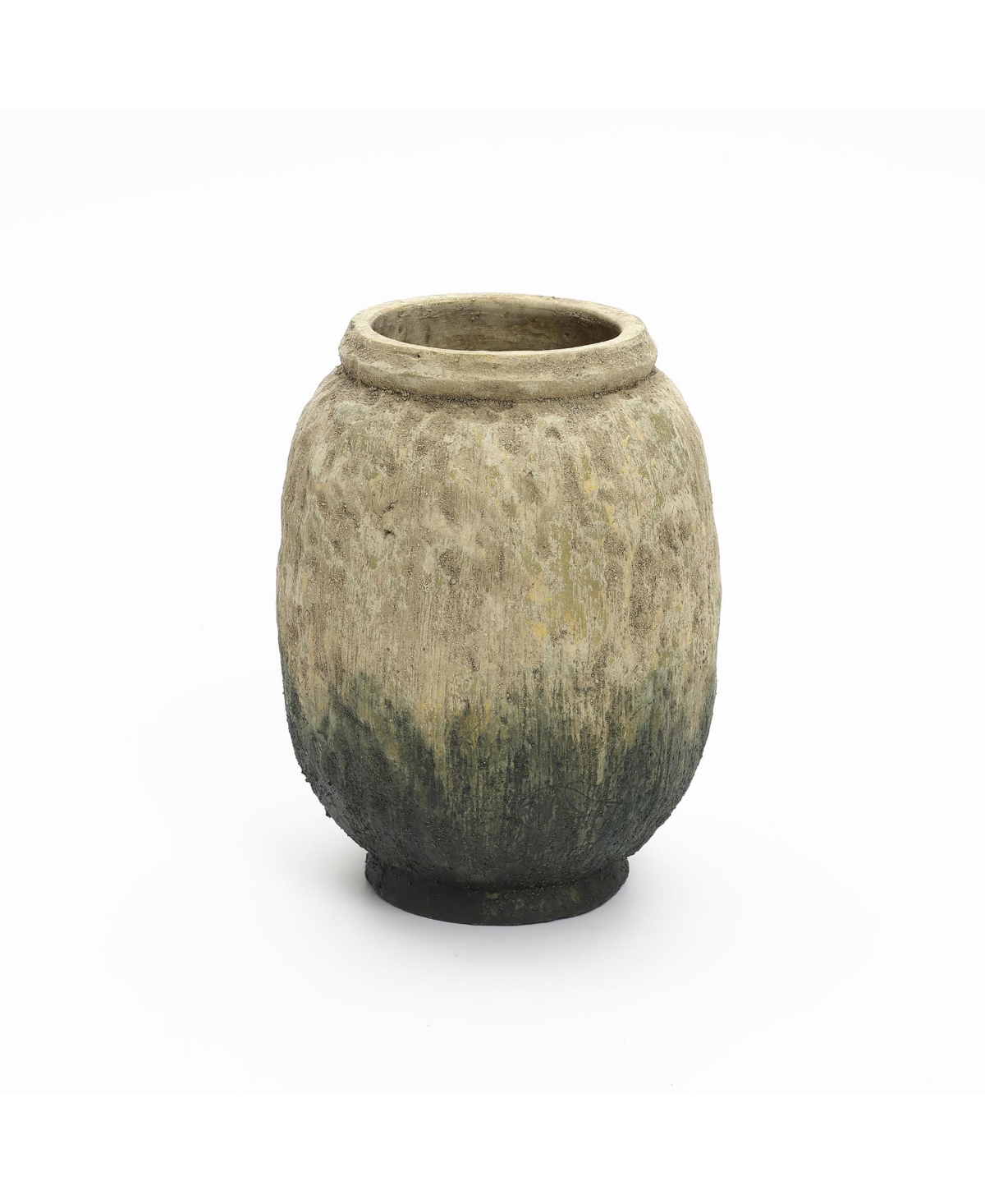 Click here for LuxenHome Old-World Brown with Green Bottom 10-Inc... prices