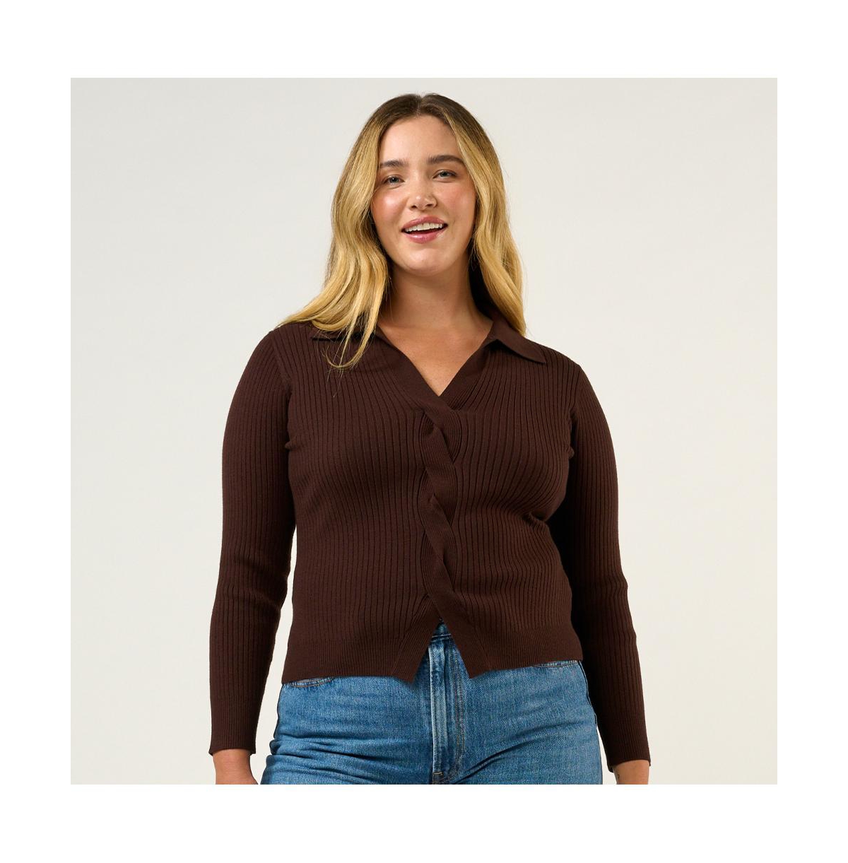 Estelle Plus Size Bronti Knit
