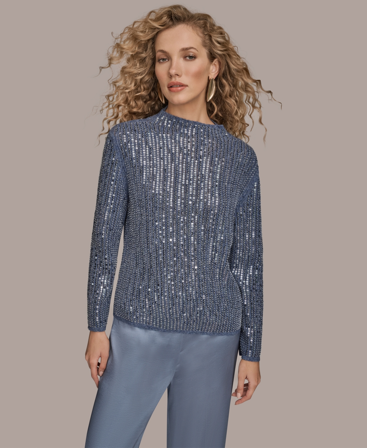 Click here for Donna Karan New York Womens Long Sleeves Sweater -... prices