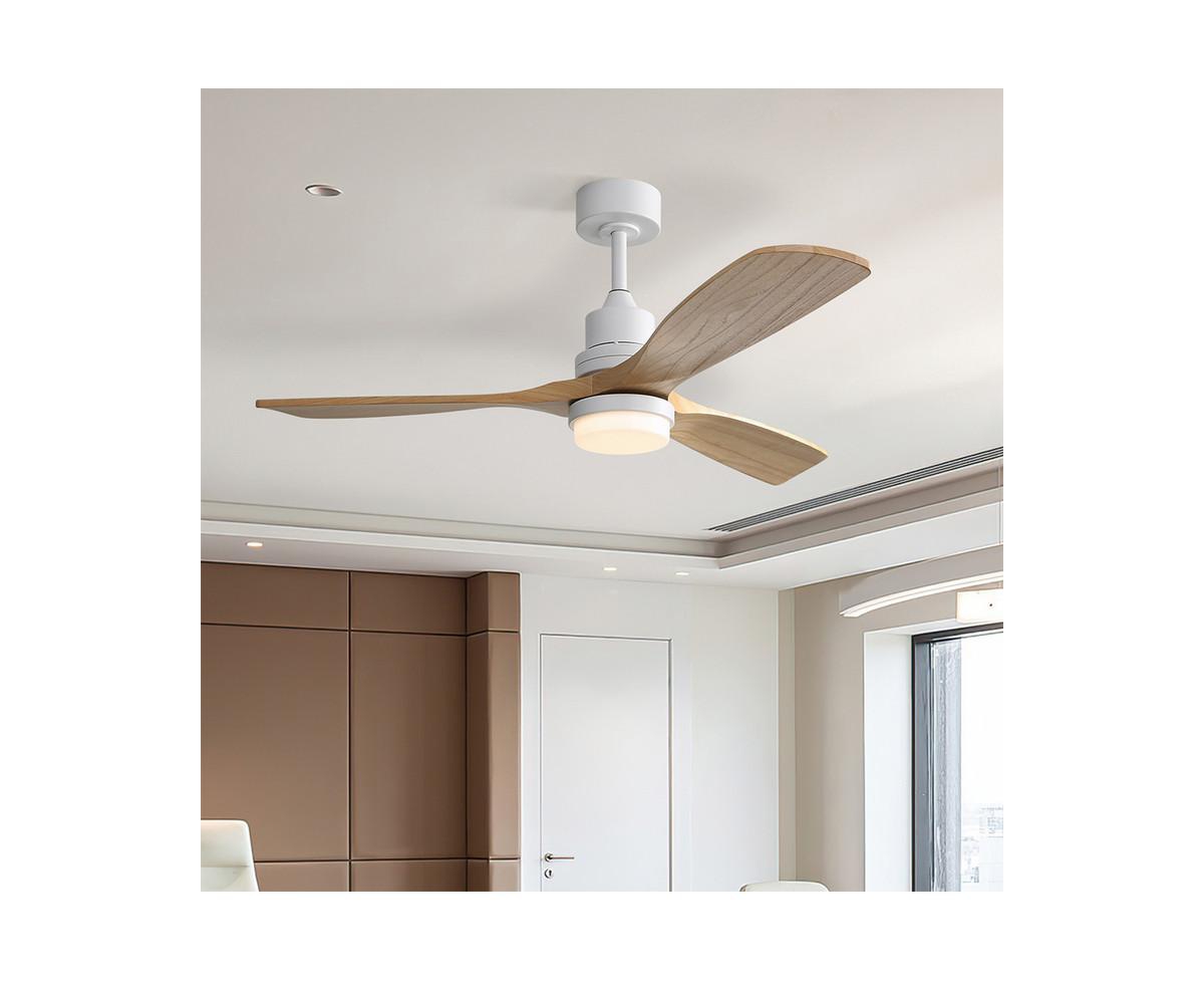 Click here for 52-inch Modern Minimalist White 3 Blades Ceiling F... prices