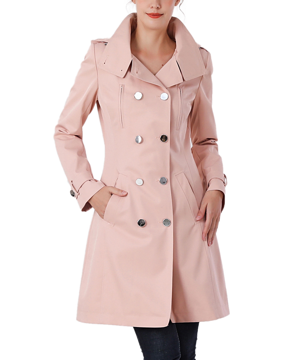 Click here for kimi + kai Womens kimi + kai Mid-Length Trench Coa... prices