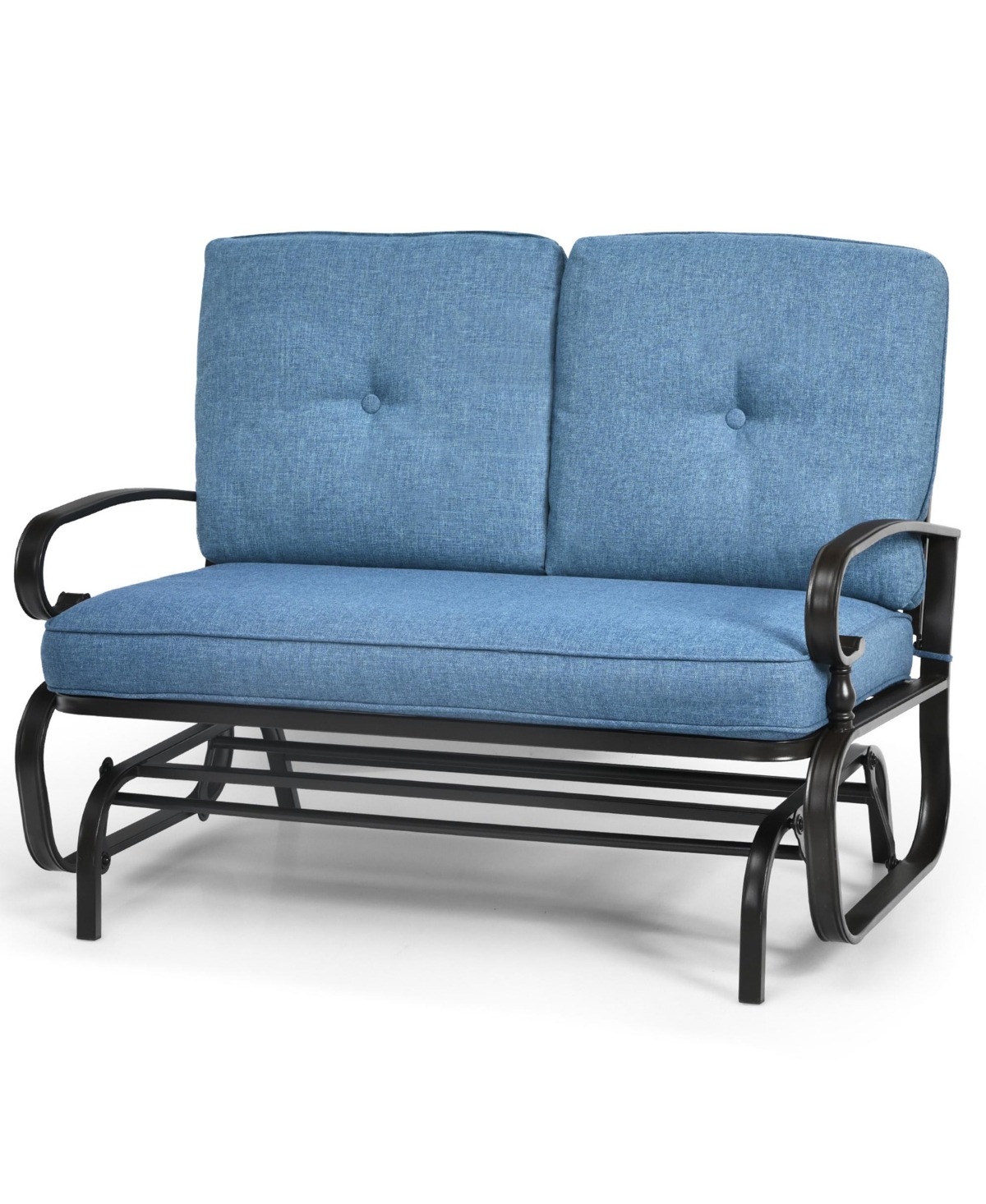 Click here for Gymax Patio Swing Glider Chair Rocking Loveseat Be... prices