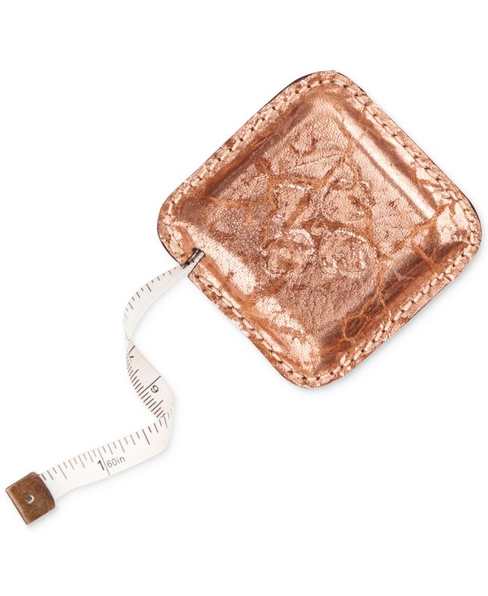 Patricia Nash Spring Metallic Righello Leather Measuring Tape - Macy's
