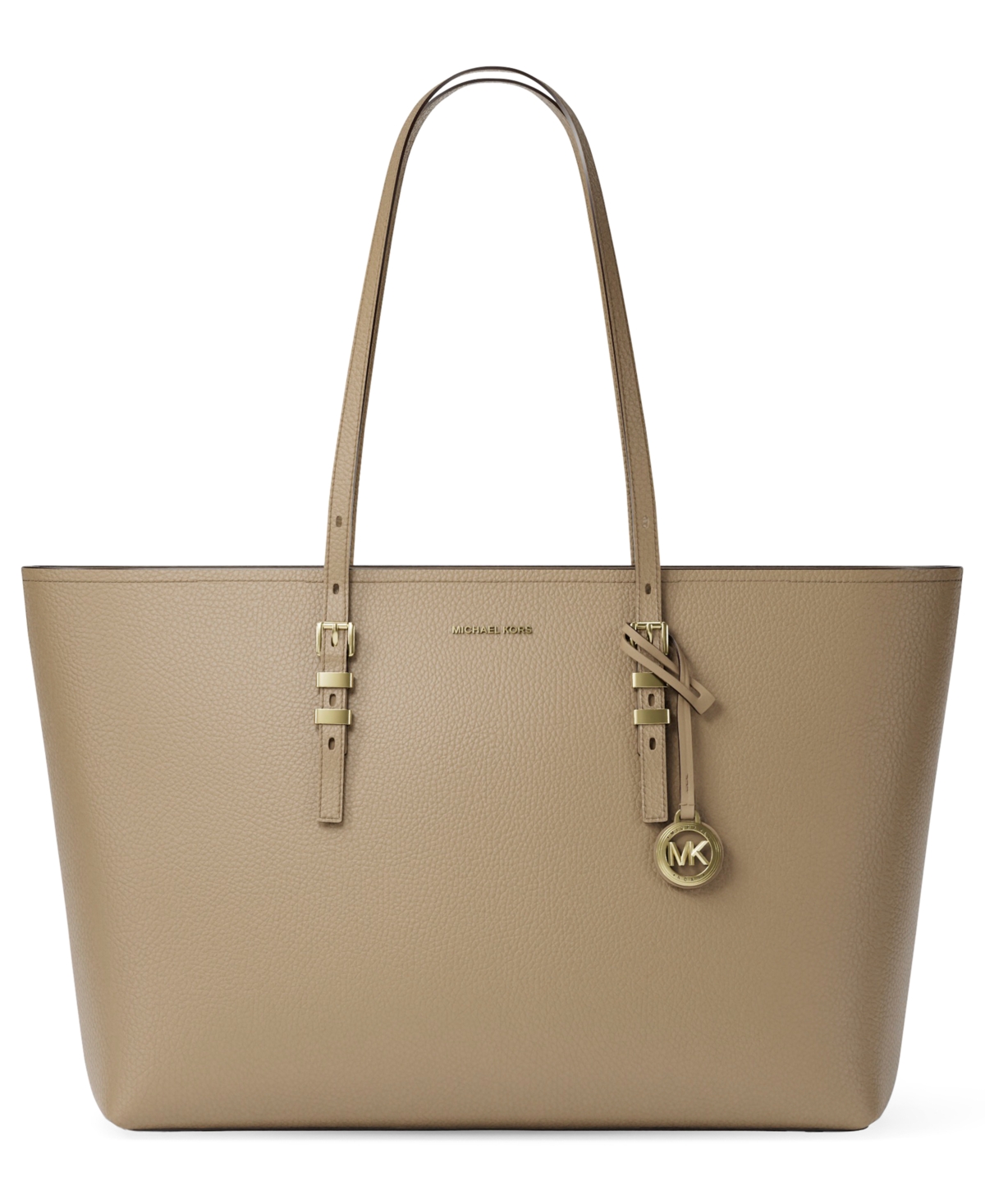 Click here for Michael Kors Quinn Large Pebbled Leather Tote - Hu... prices