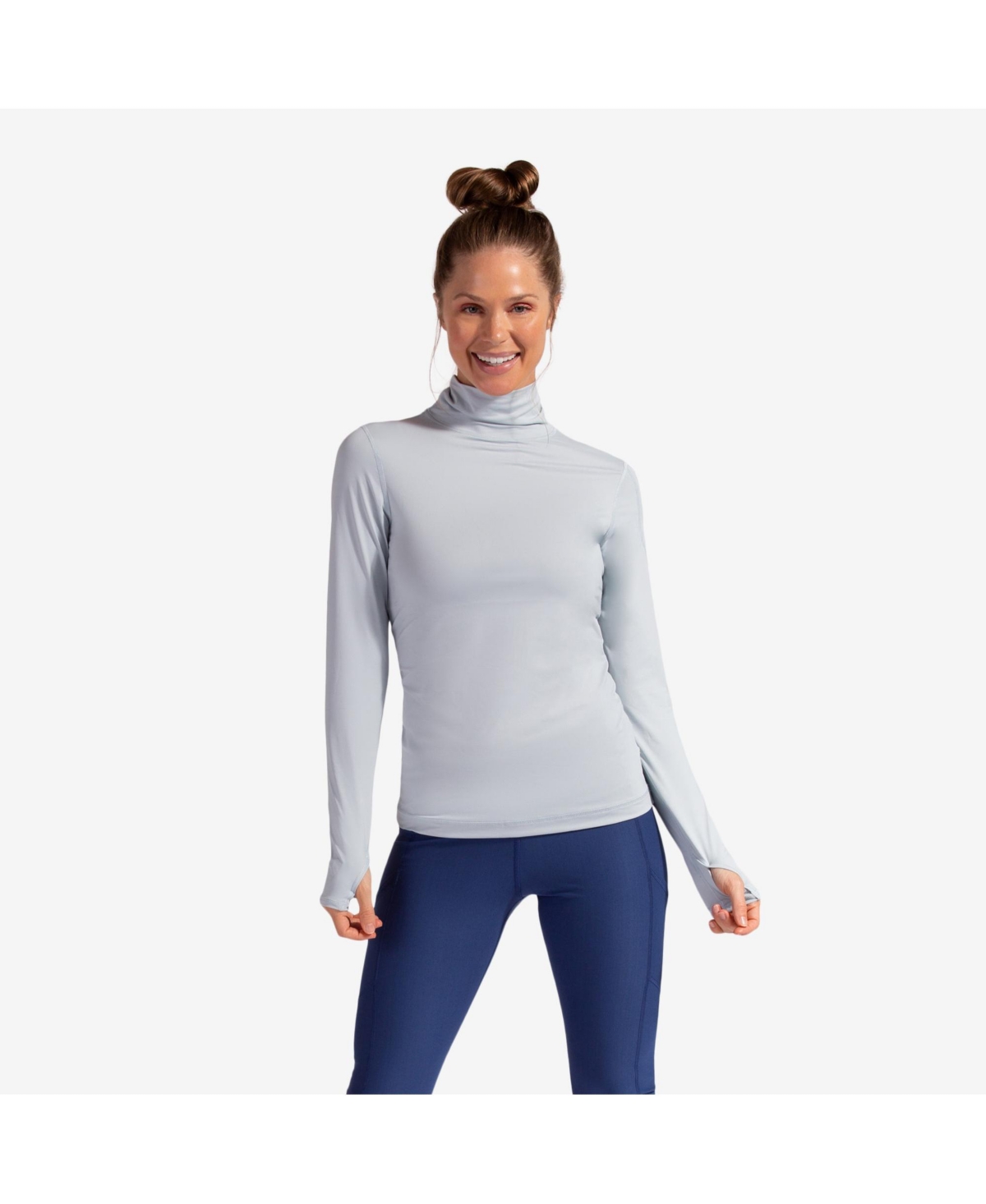 Click here for BloqUV Womens Upf 50+ Sun Protective Turtleneck -... prices