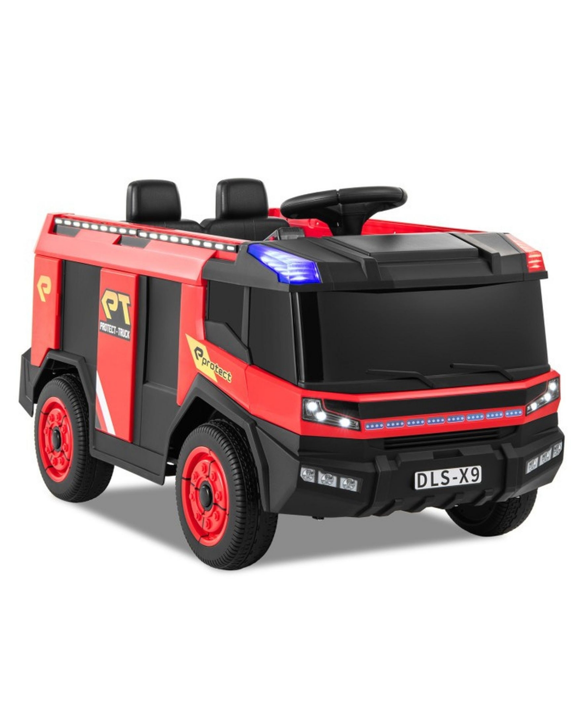 Click here for Sugift 12V Kids Ride on Fire Truck 2-Seater with R... prices
